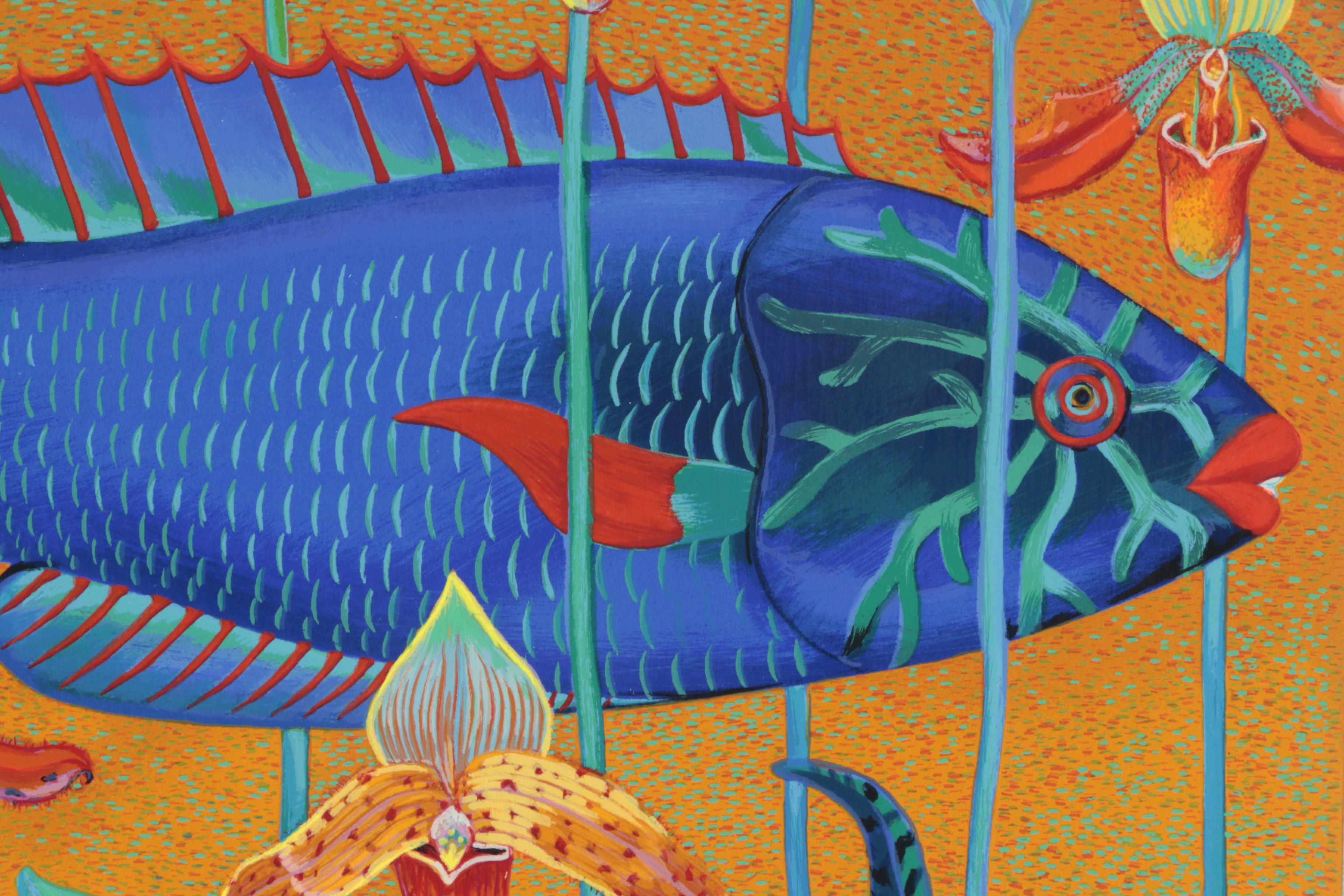 Bob Marchant Serigraph "Orchid Fish" | EBTH