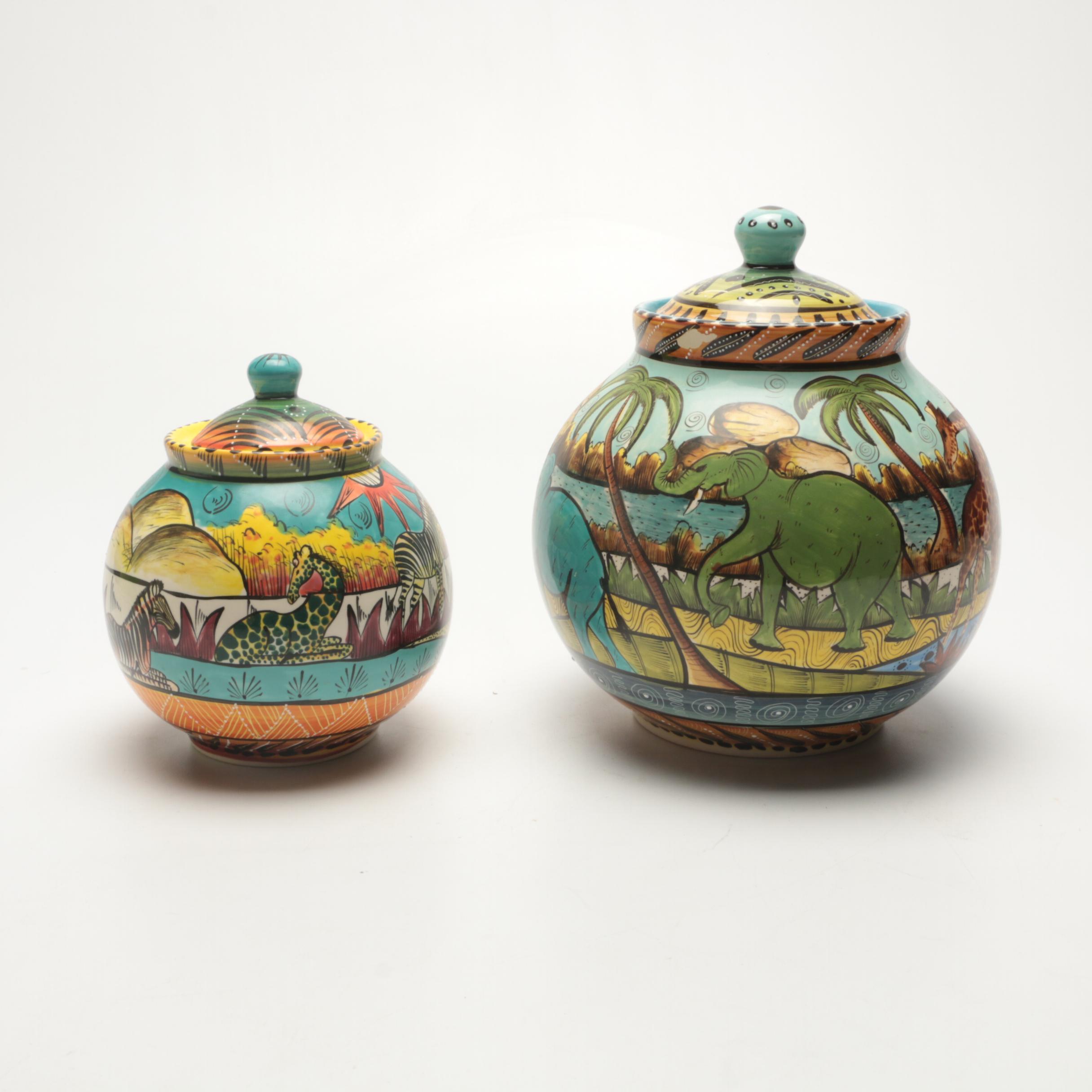 Penzo Zimbabwe Hand-Painted Pottery | EBTH