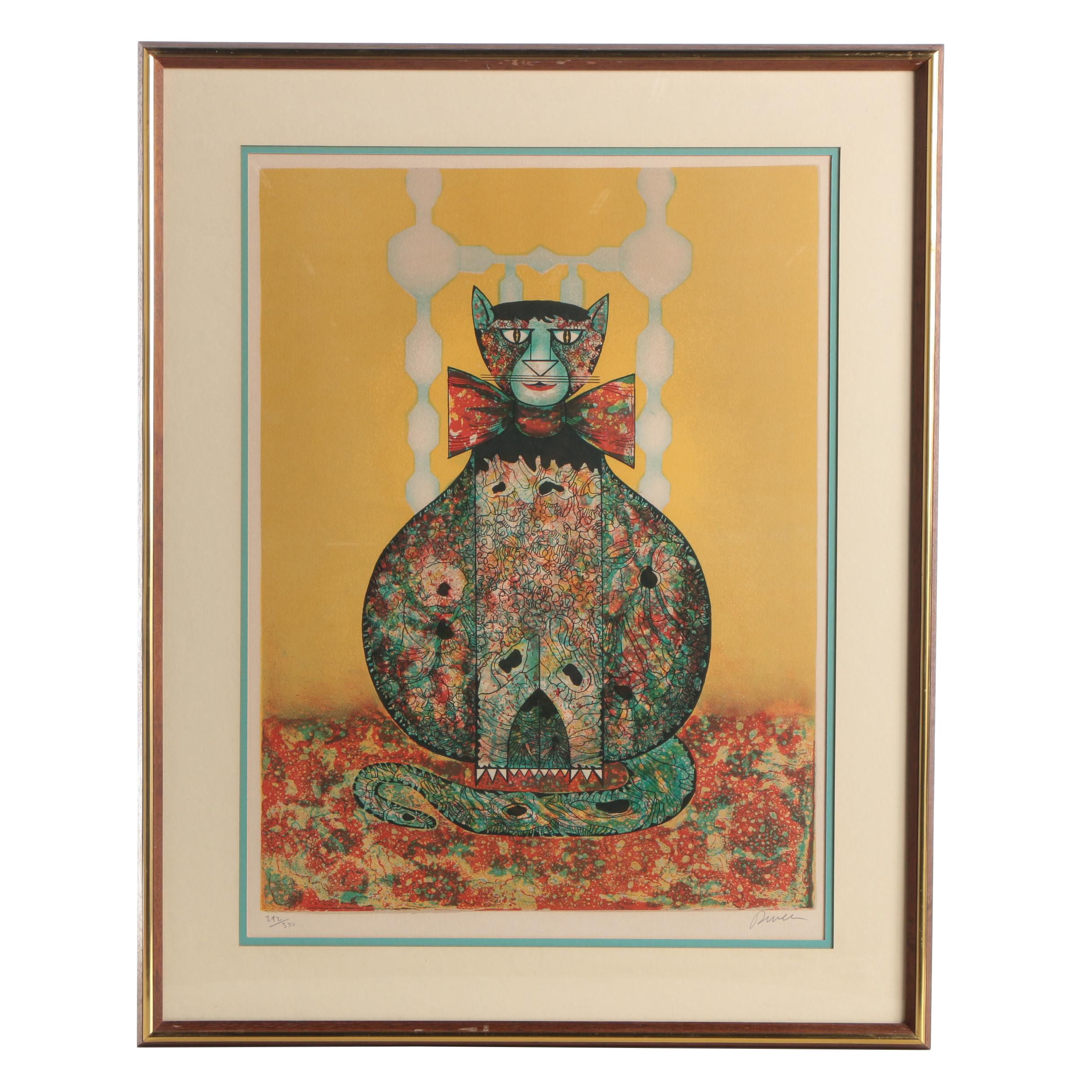 Jose Puig Martí Mid 20th Century Lithograph | EBTH