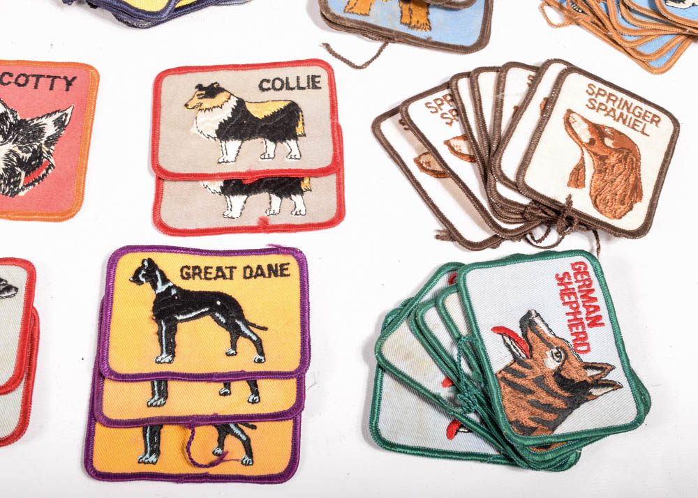 Embroidered Dog Breed Patches | EBTH