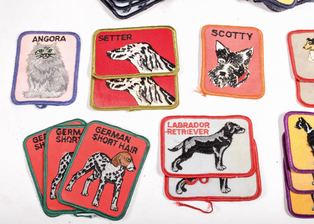 Embroidered Dog Breed Patches | EBTH