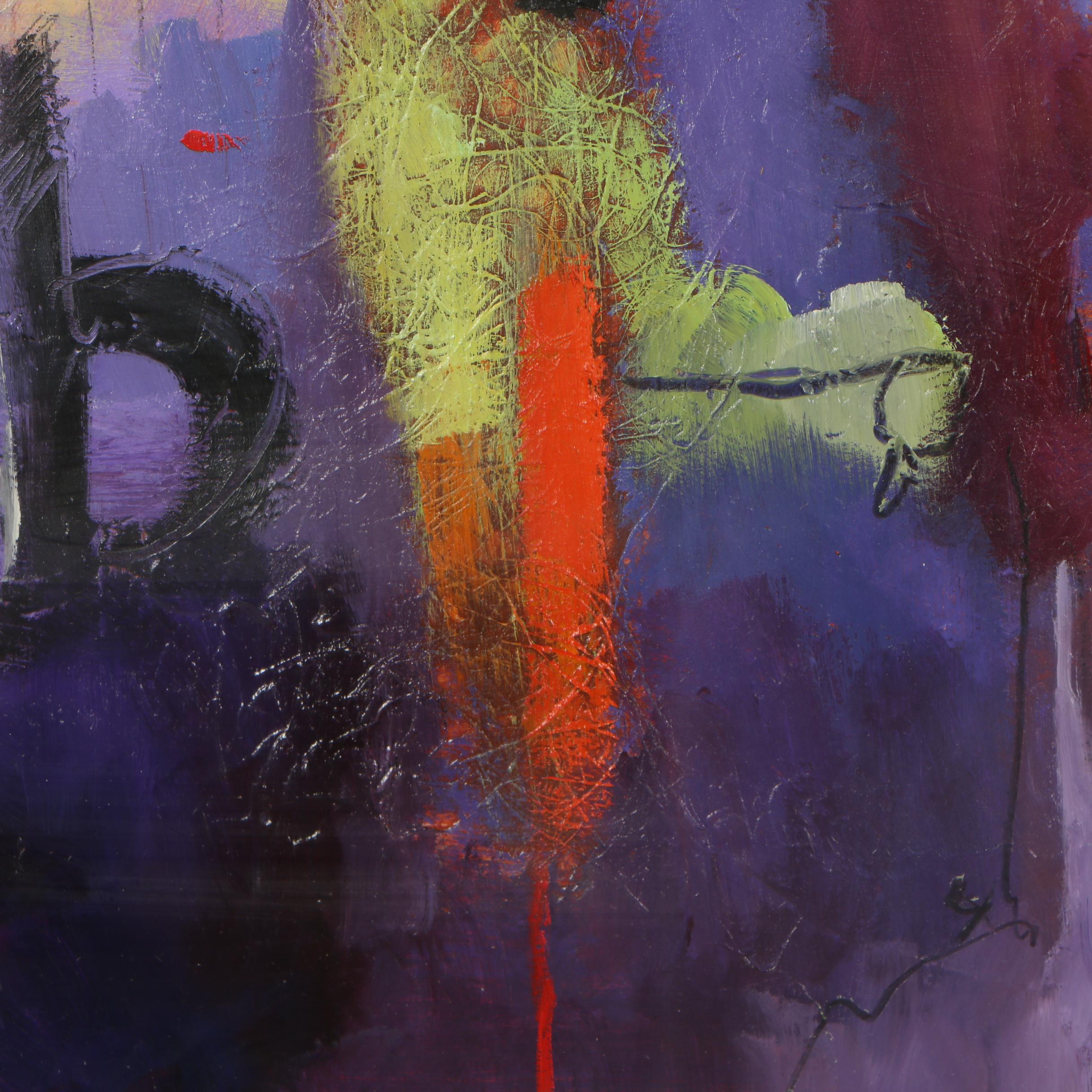 John and Elli Milan Mixed Media Painting | EBTH