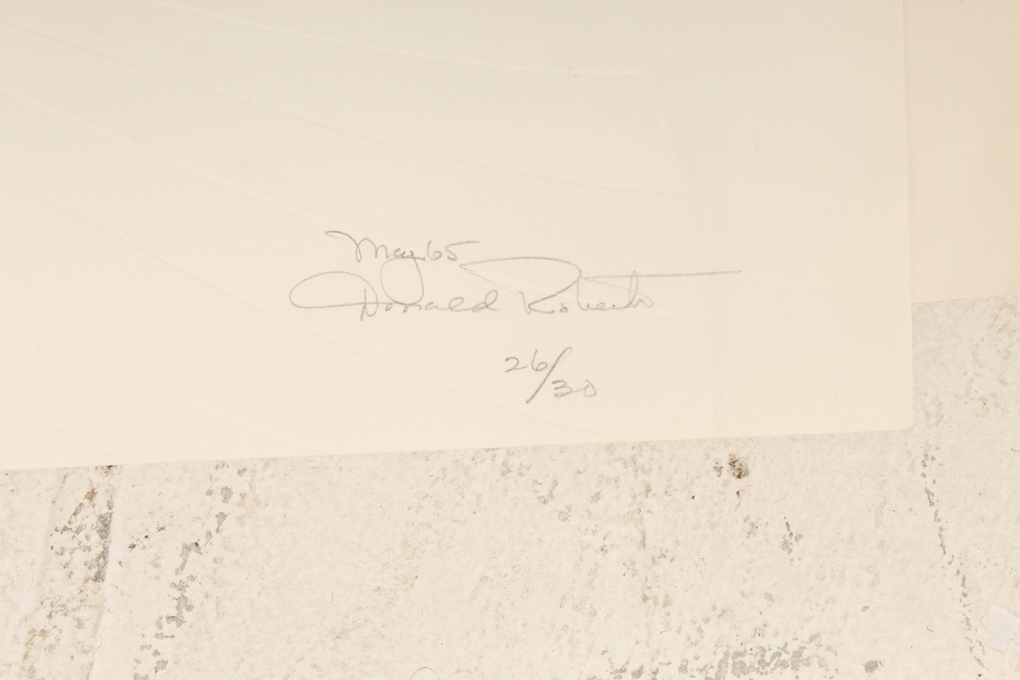 Donald Roberts 1965 Serigraph | EBTH