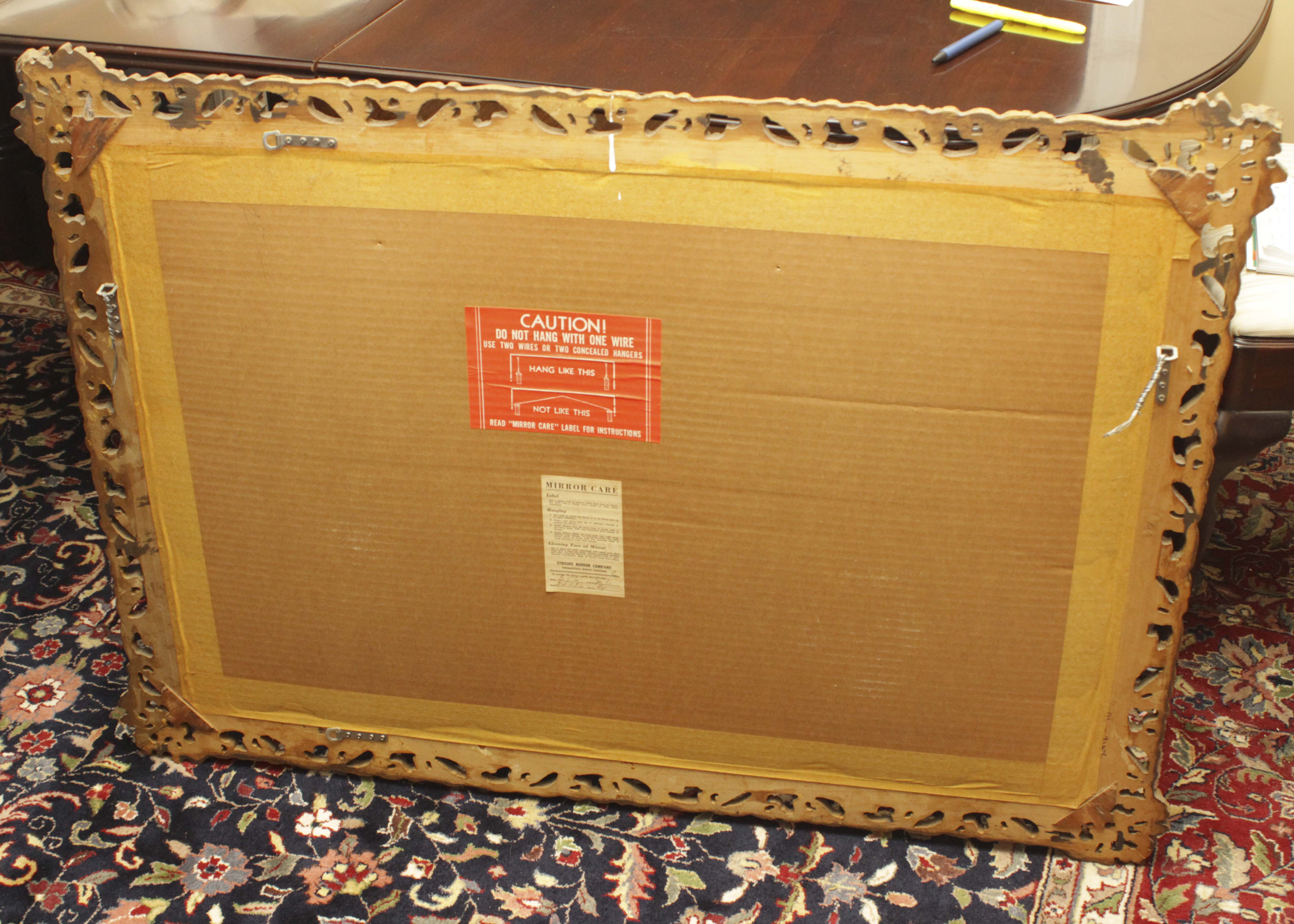 Stroupe Mirror Company Gilt Wood Framed Wall Mirror | EBTH