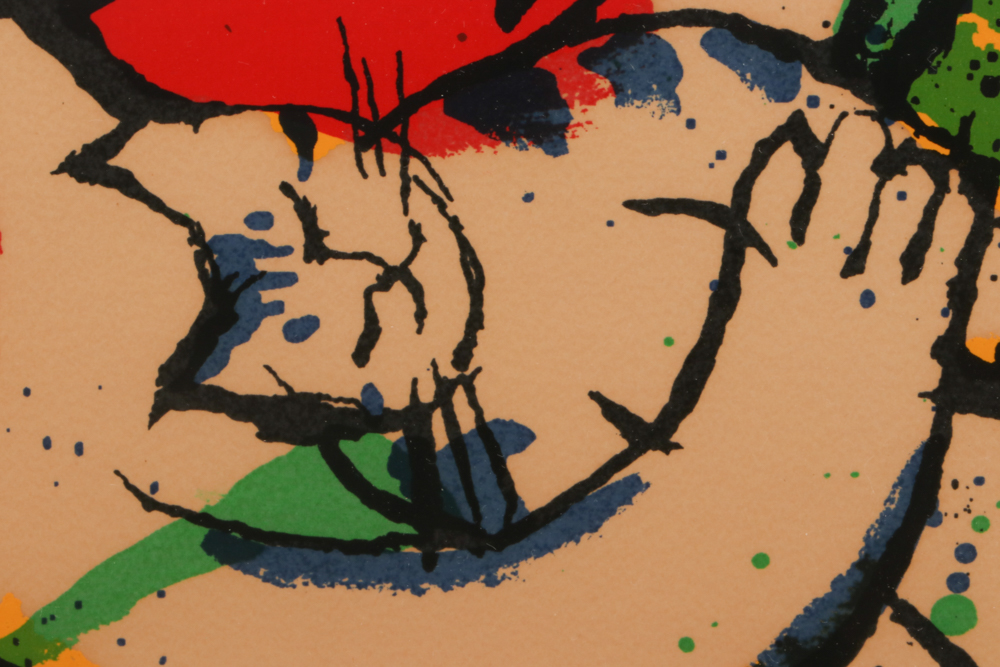 Michael Leu 1991 Serigraph "Bedtime Stories" | EBTH