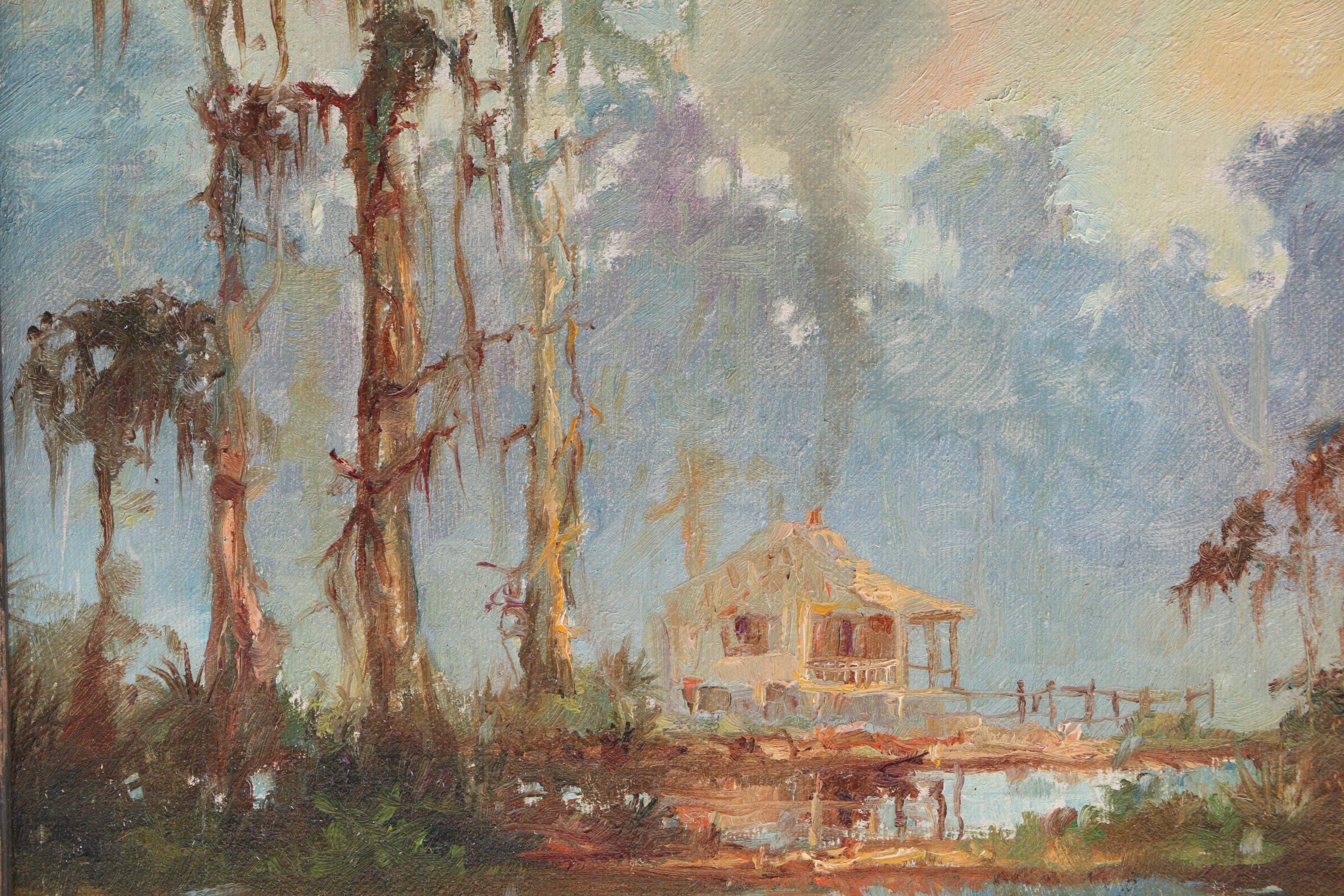 Robert Malcolm Rucker Southern American Landscape Oil Painting | EBTH