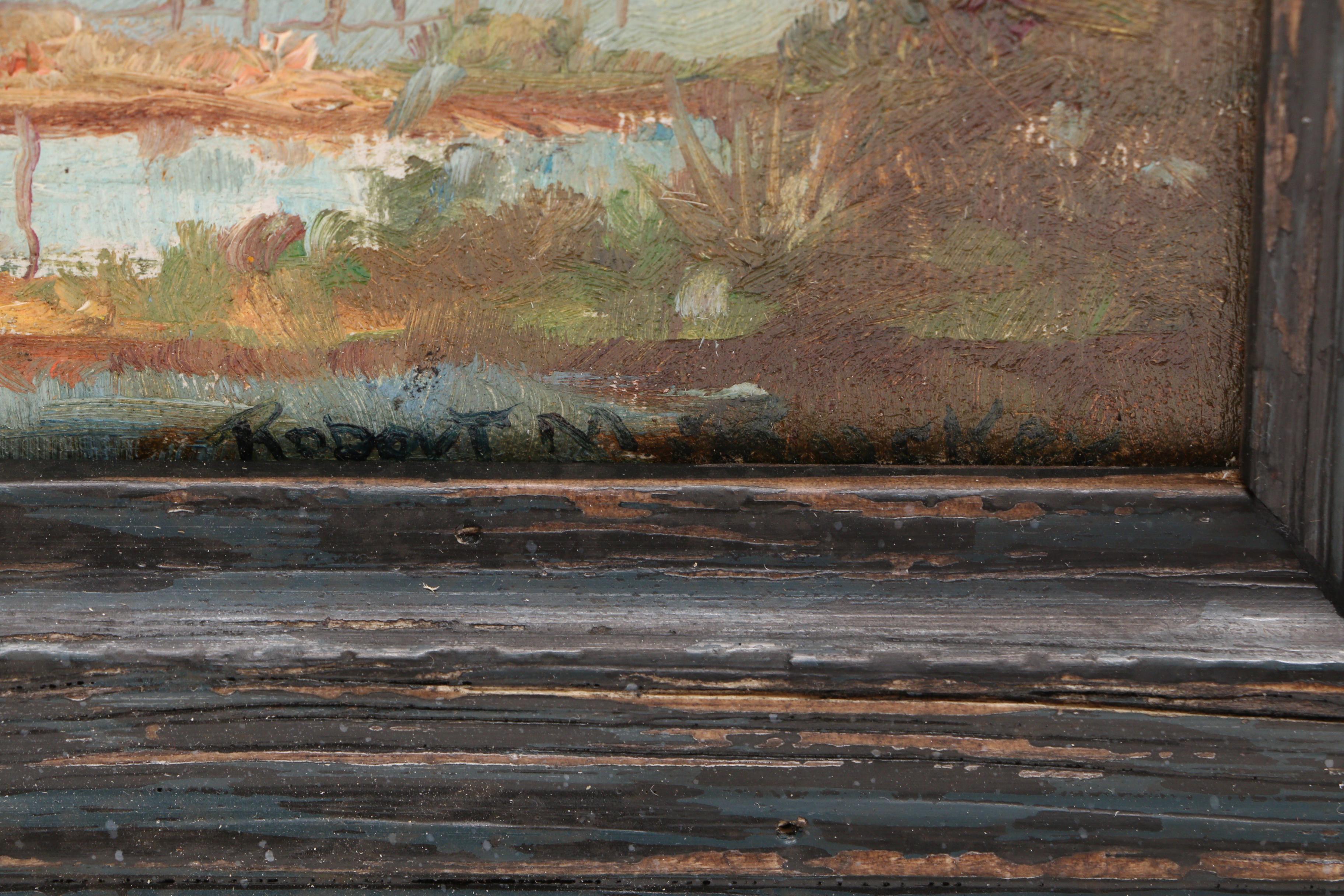 Robert Malcolm Rucker Southern American Landscape Oil Painting | EBTH