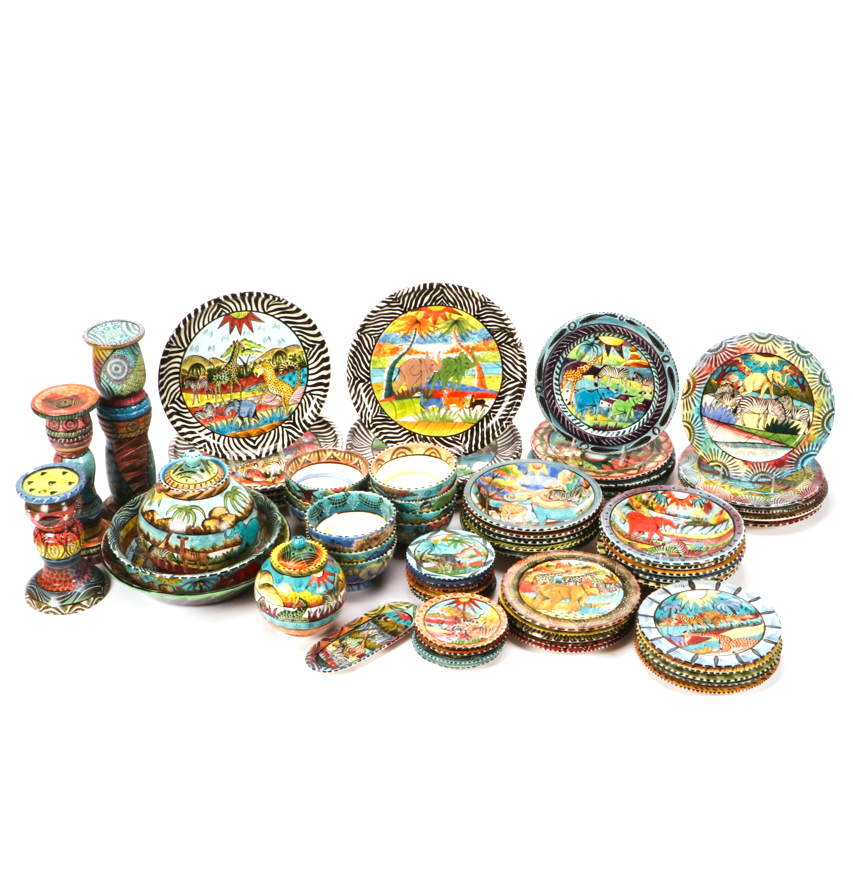 Penzo Zimbabwe Hand-Painted Pottery | EBTH