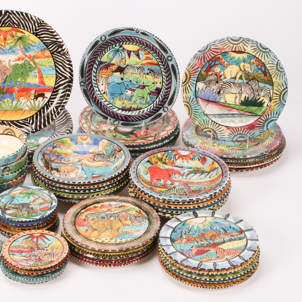 Penzo Zimbabwe Hand-Painted Pottery | EBTH