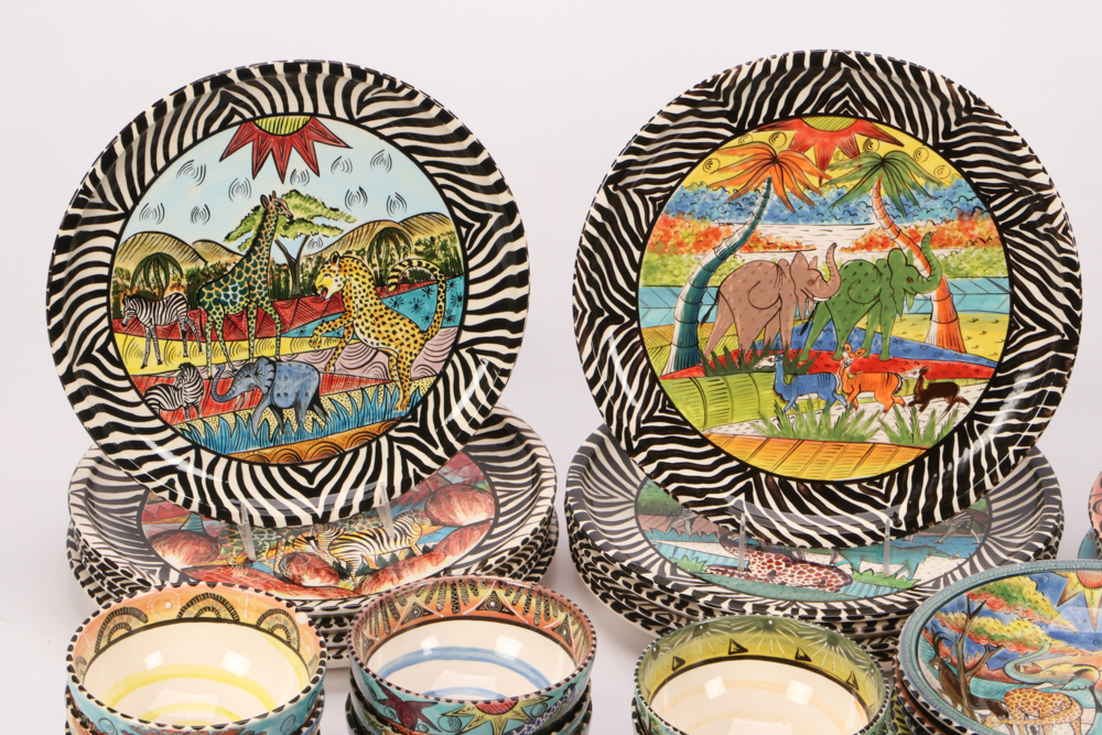 Penzo Zimbabwe Hand-Painted Pottery | EBTH
