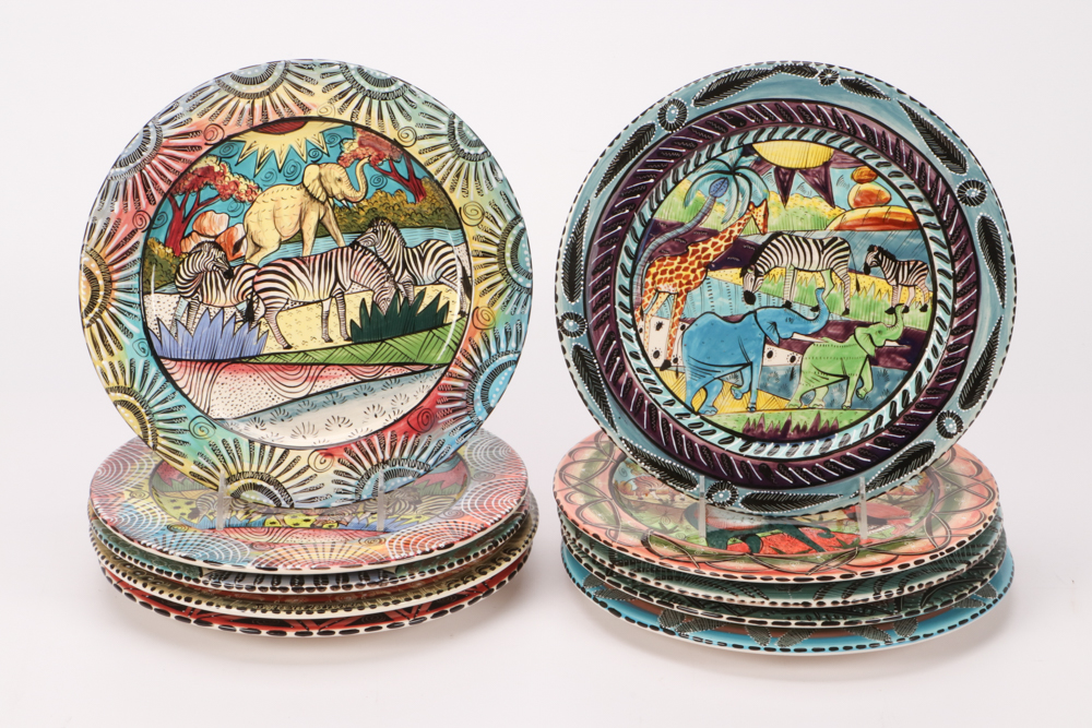 Penzo Zimbabwe Hand-Painted Pottery | EBTH