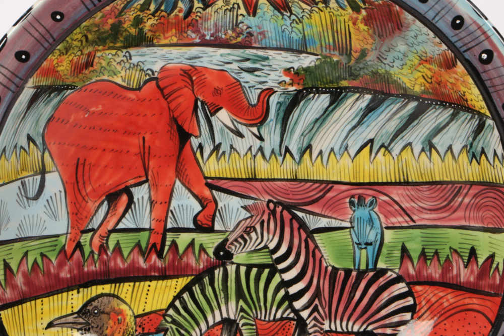 Penzo Zimbabwe Hand-Painted Pottery | EBTH