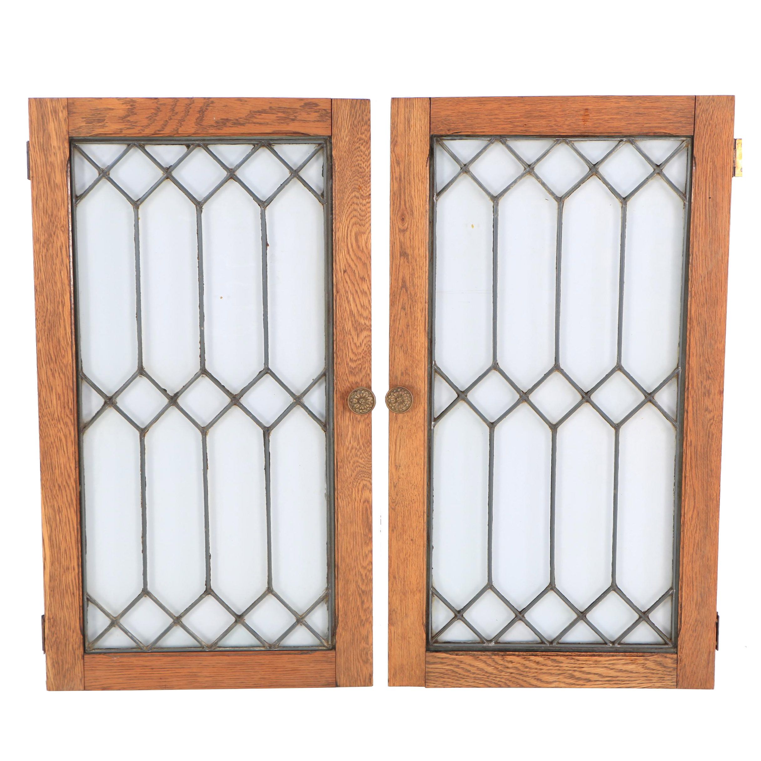 Tudor Style Leaded Glass Windows | EBTH