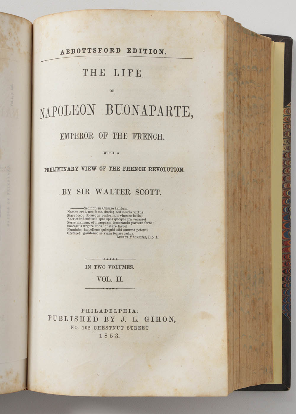 1853 "Life of Napoleon Bonaparte" by Sir Walter Scott in Two Volumes | EBTH