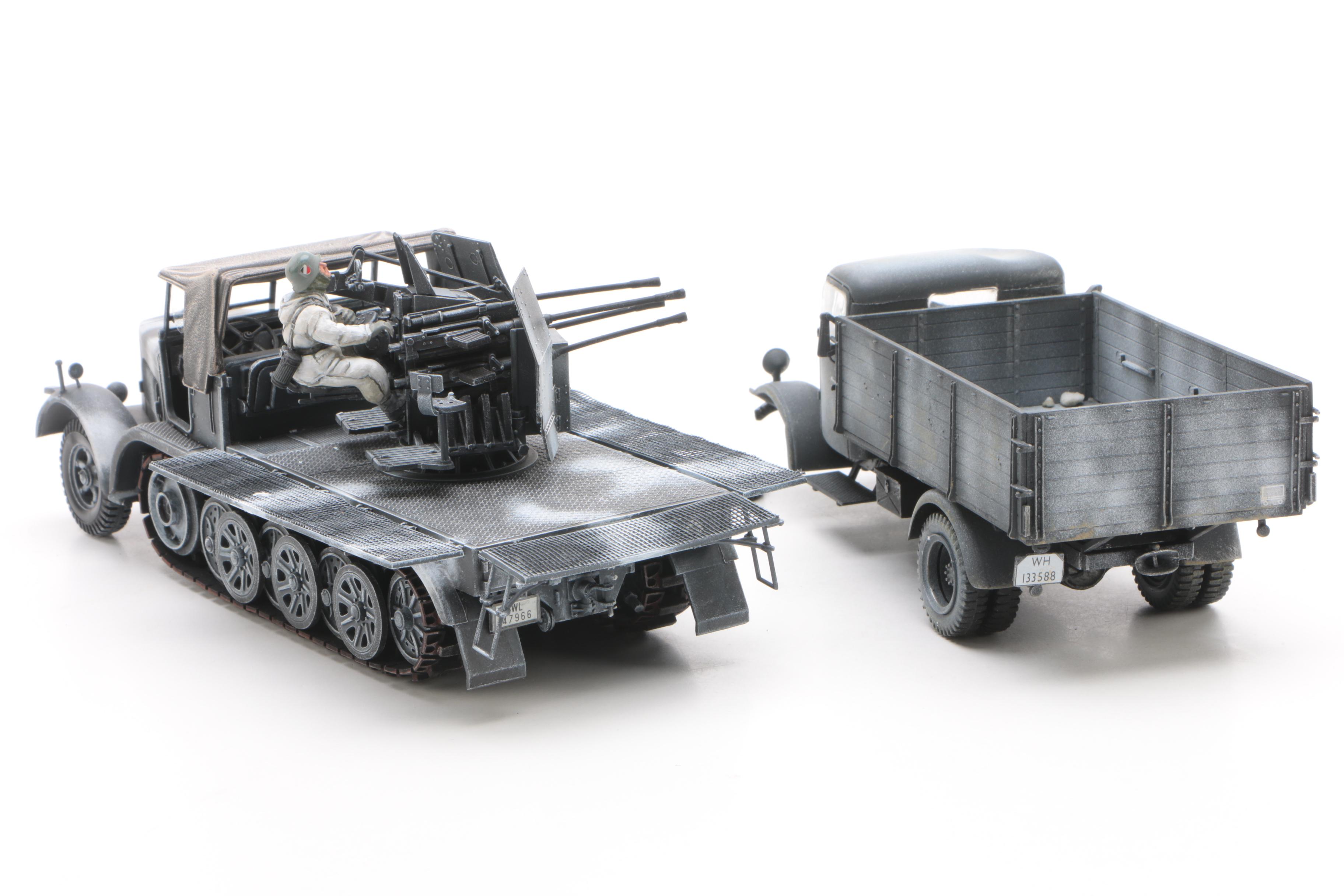 German WWII Eastern Front Model Tanks and Trucks | EBTH