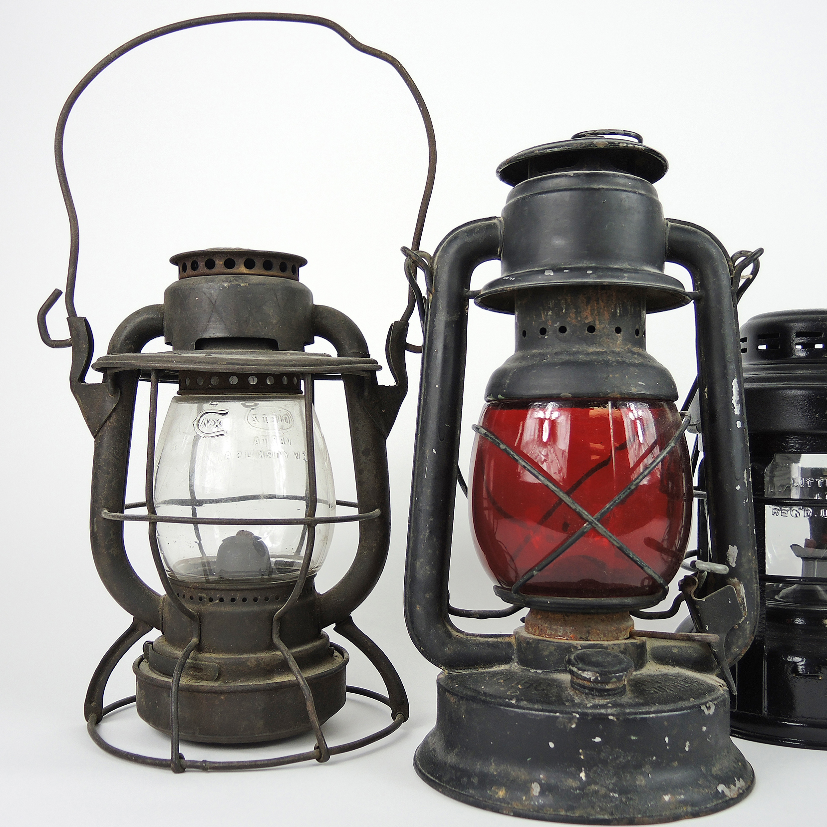 Vintage Dietz and Embury Mfg. Co. Railroad Lanterns | EBTH