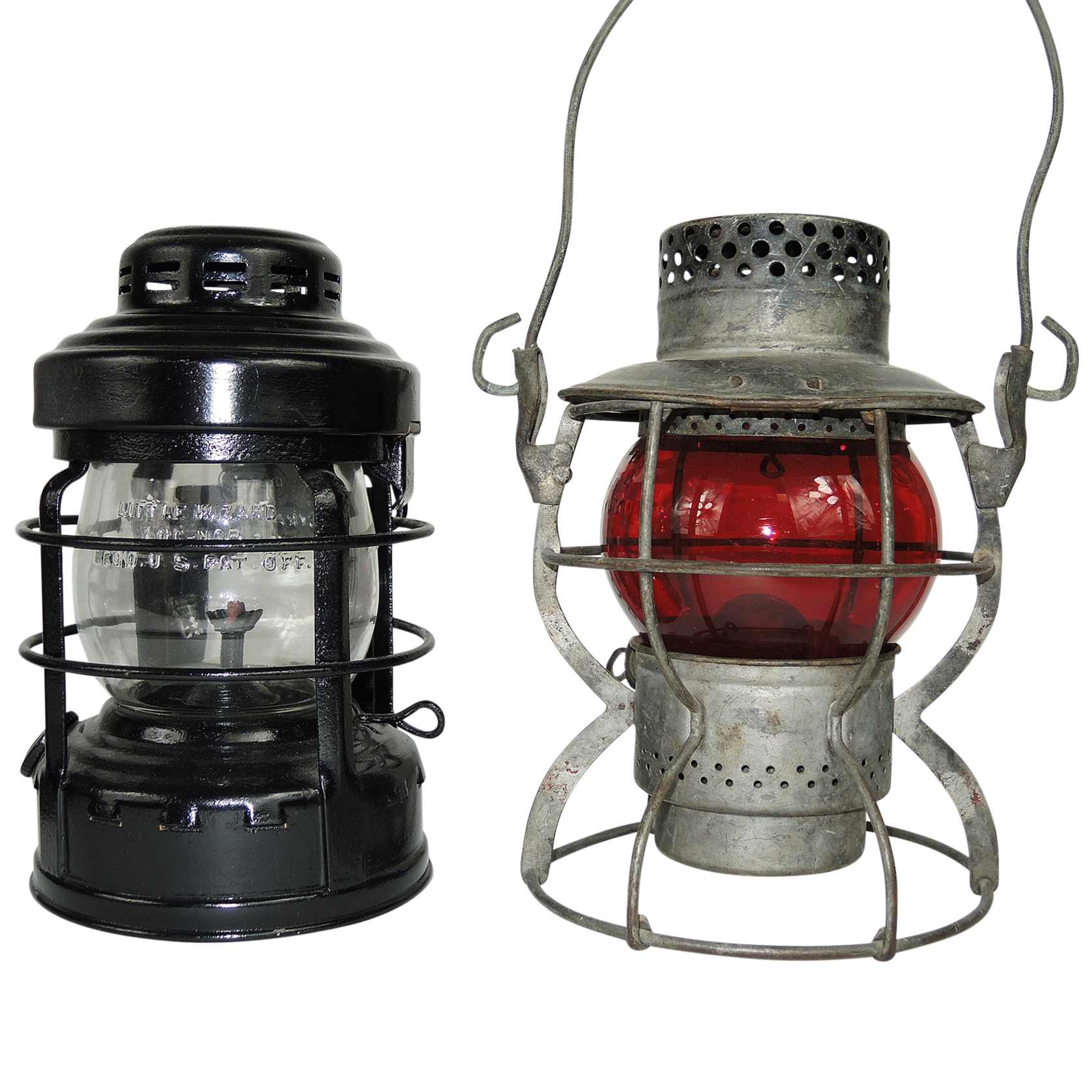 Vintage Dietz and Embury Mfg. Co. Railroad Lanterns | EBTH