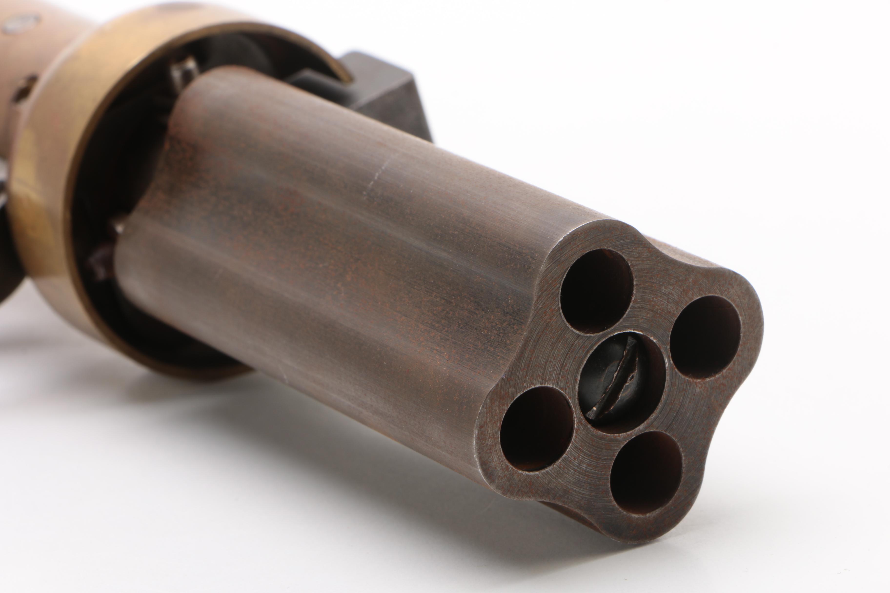 Antique CMC "Pepperbox" Four-Shot .36 Caliber Black Powder Manual ...