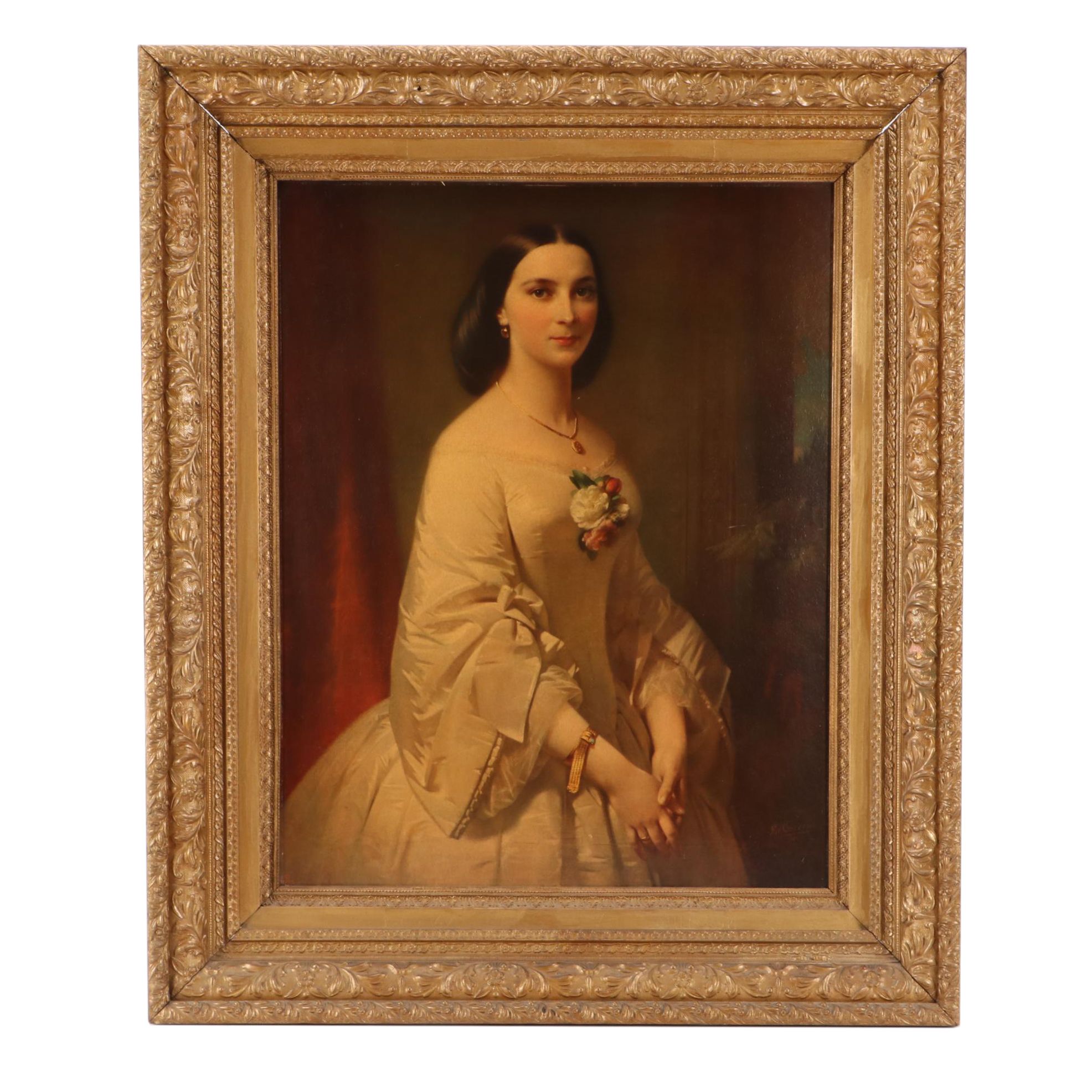 Collotype Reproduction after Erich Correns "Southern Belle" | EBTH