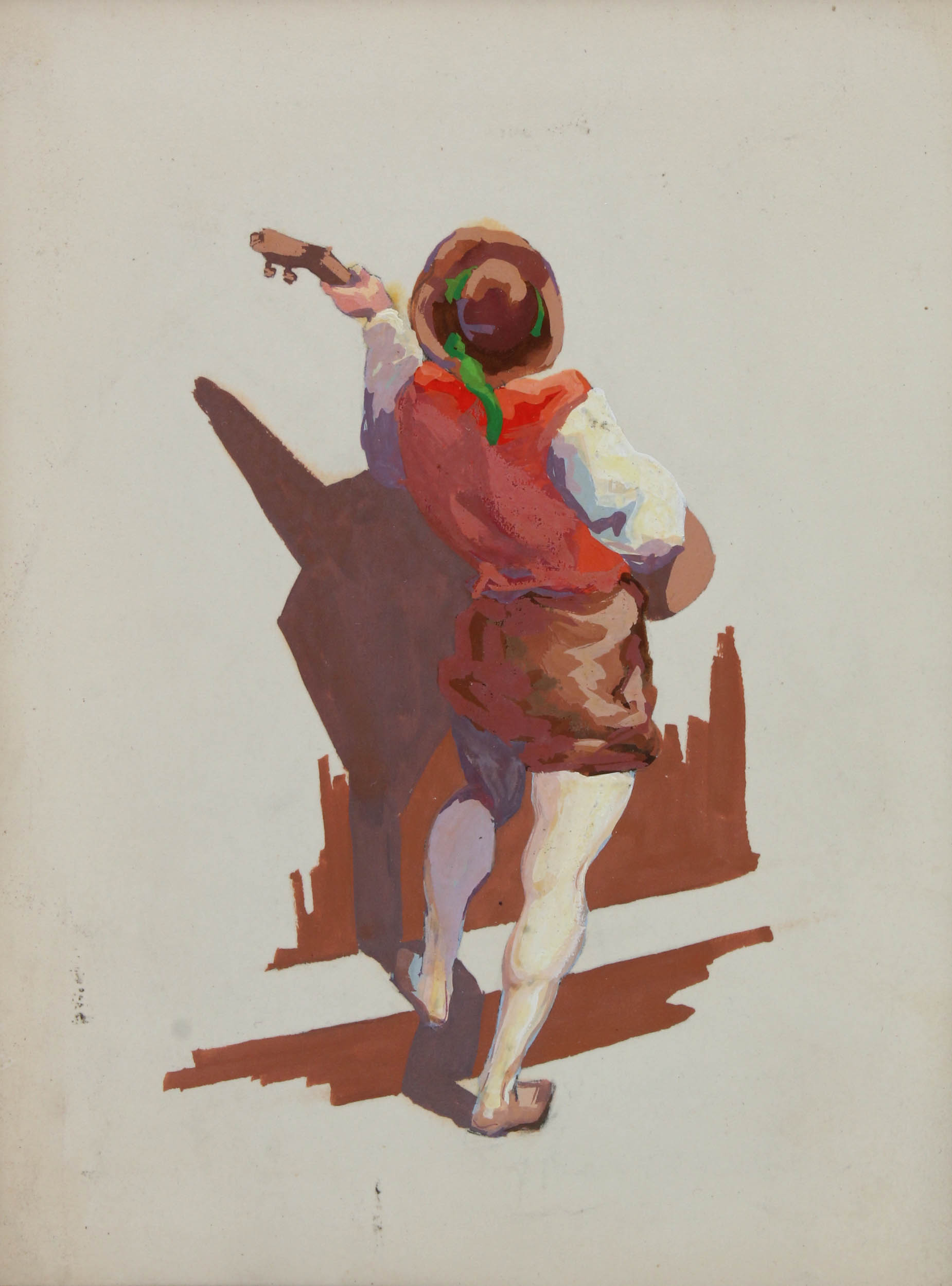 Oil Painting of Troubadour | EBTH