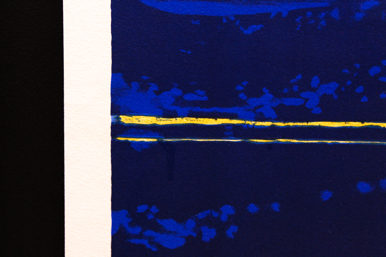 Emile Bellet Lithograph "Bleu Couchant" | EBTH