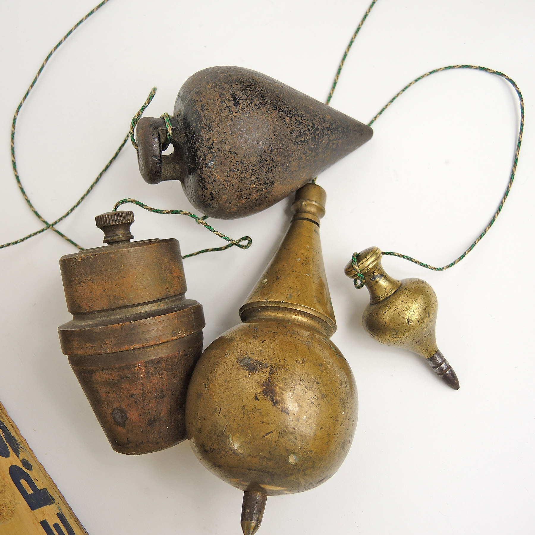 Vintage and Antique Plumb Bobs Including Starrett Co. and Merit | EBTH