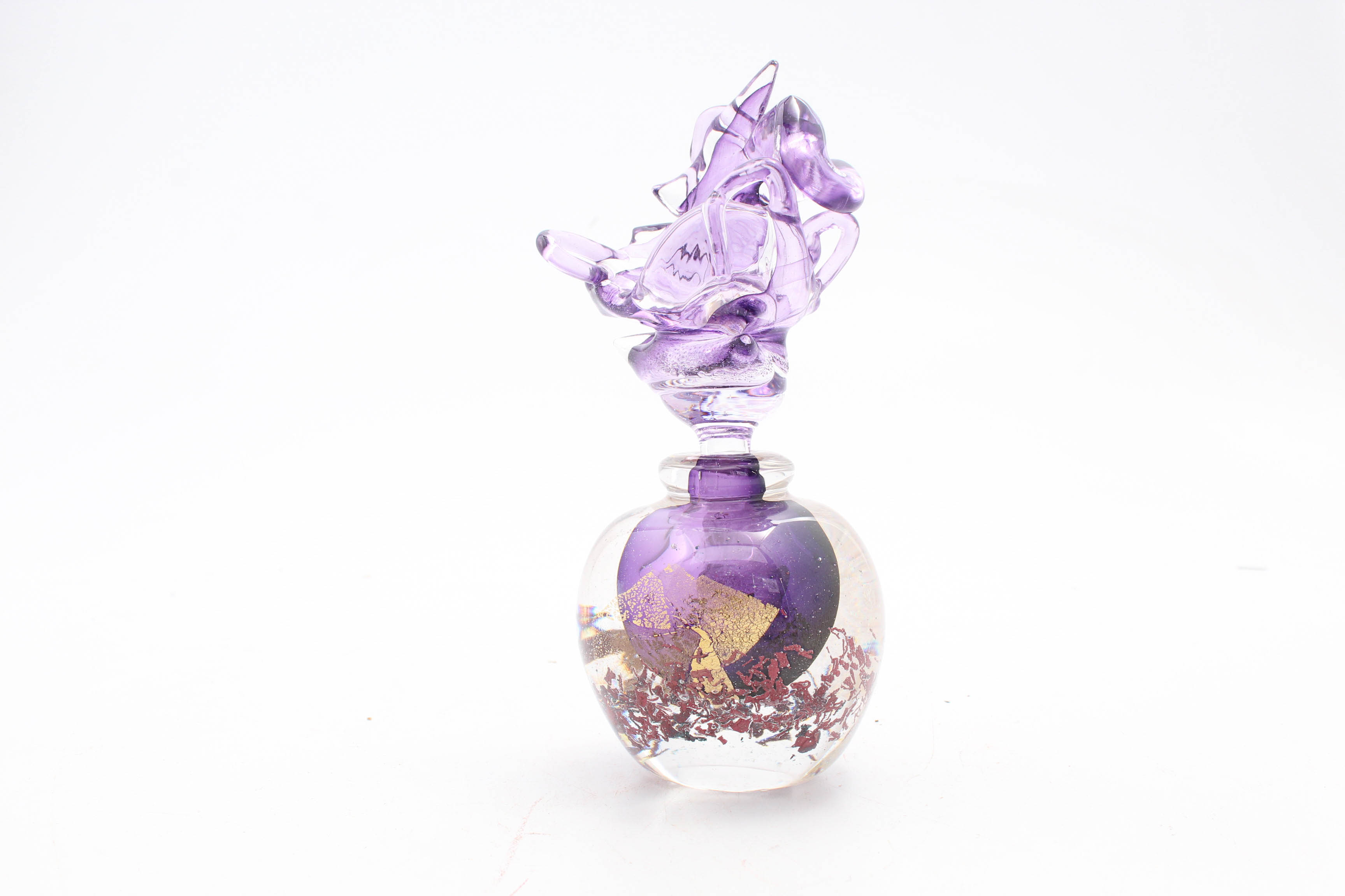 Marcel Saba Art Glass Perfume Bottle | EBTH