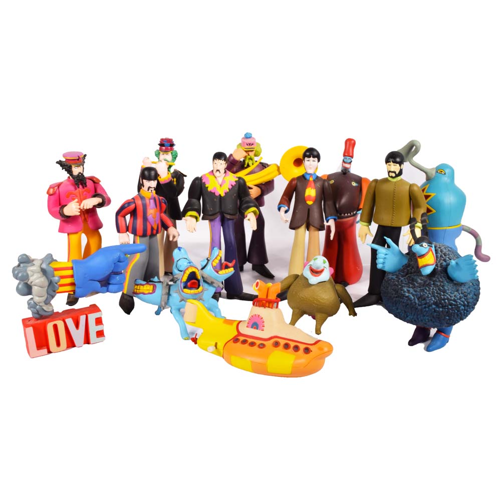 1999 Beatles "Yellow Submarine" Action Figures | EBTH