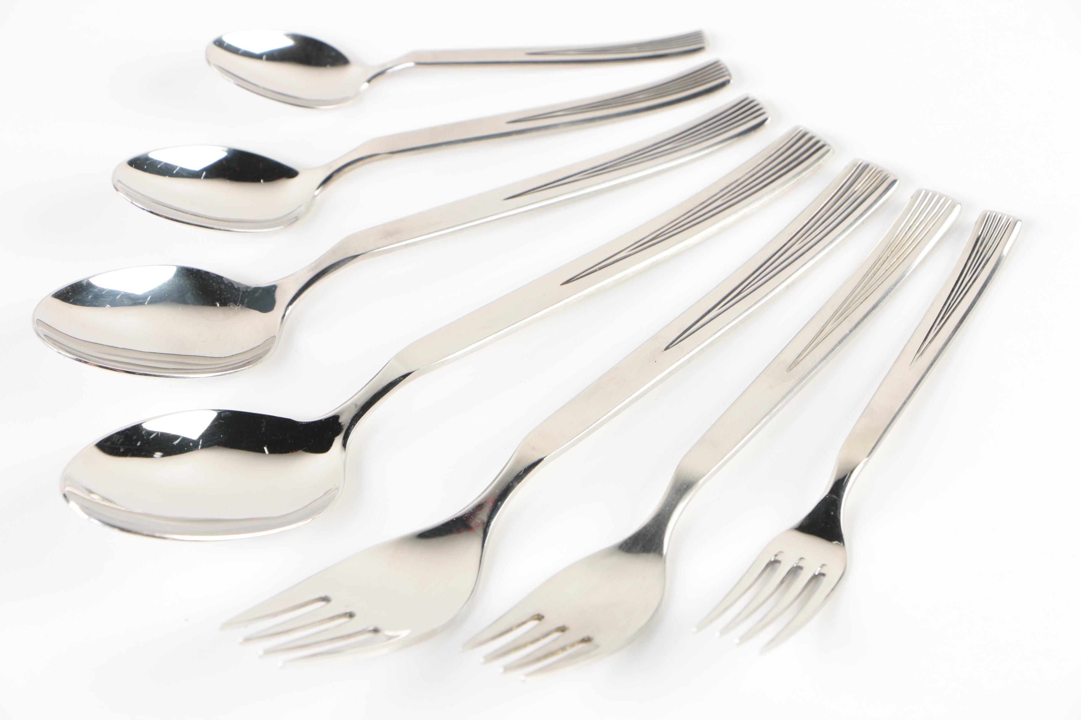 Roneusil Solingen Stainless Steel Flatware with Chest | EBTH