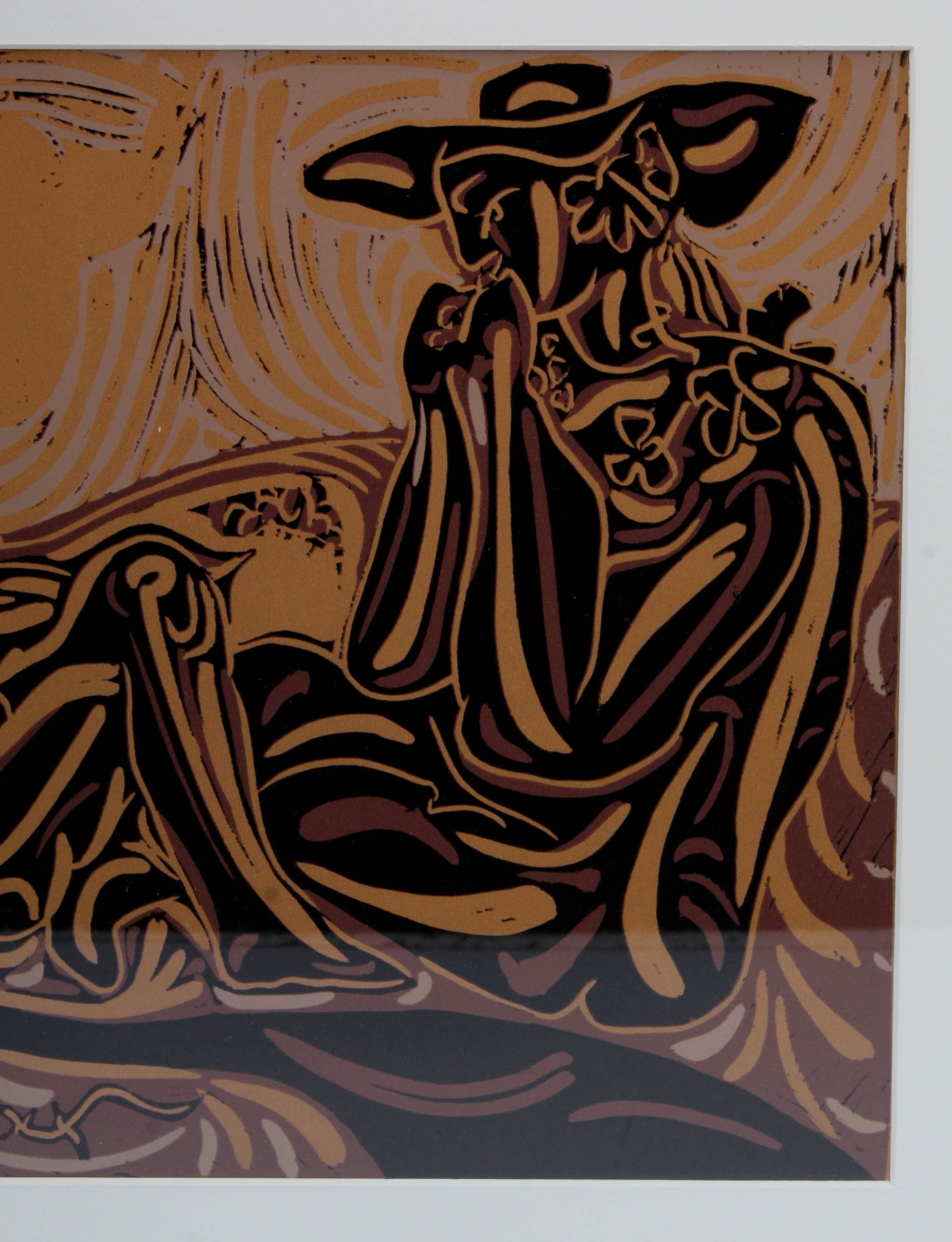 Pablo Picasso Color Linoleum Cut "After the Vintage" | EBTH