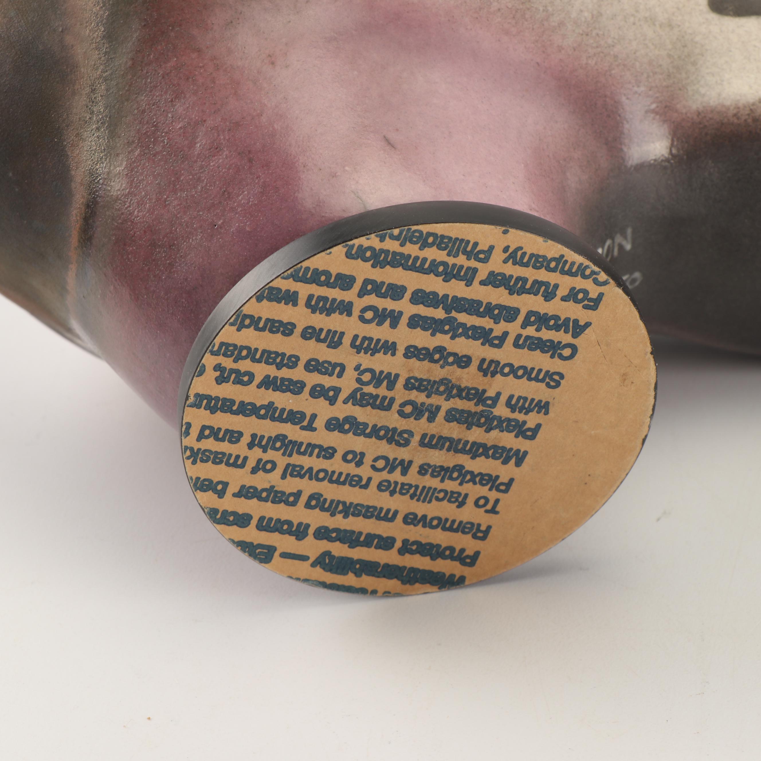 Limited Edition Glo Coalson Raku Pottery Pigeons | EBTH