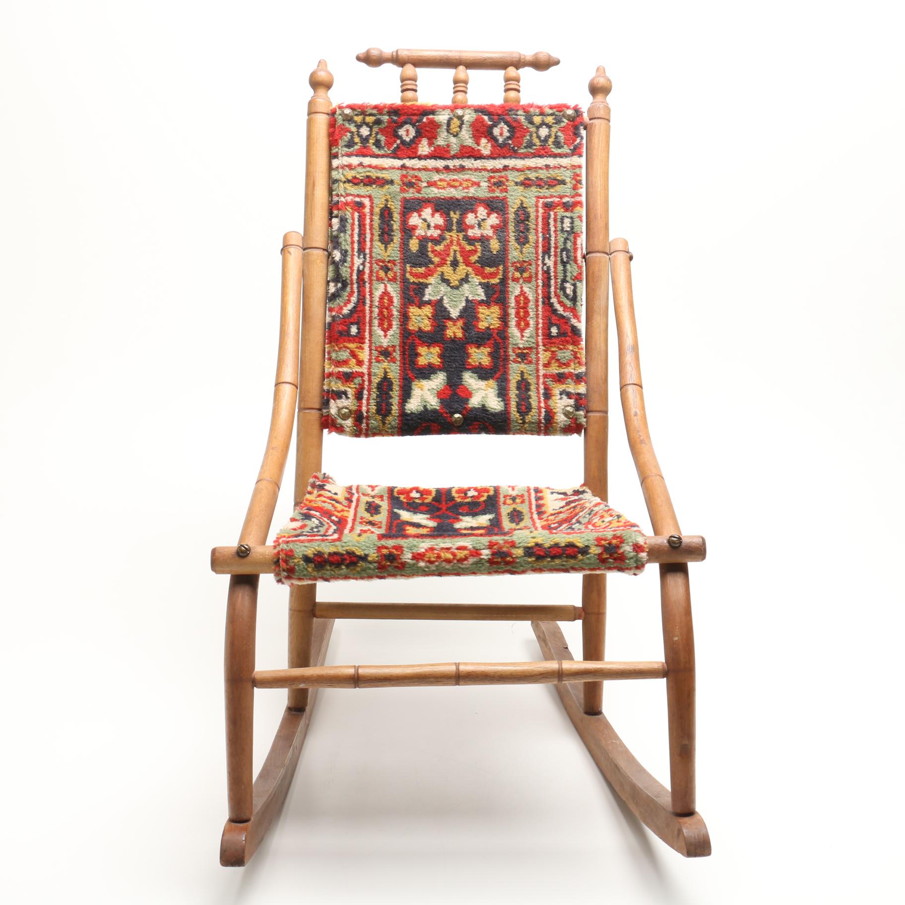 Ca. 1880s Child's Rocking Chair | EBTH