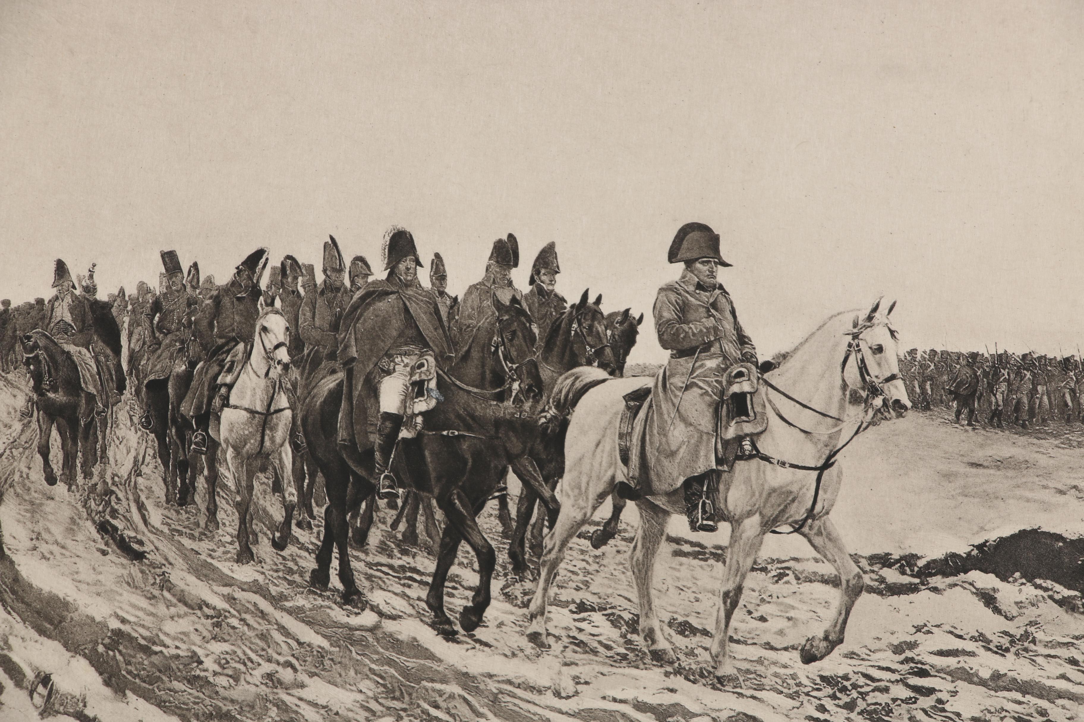 Etching after Jean-Louis Ernest Meissonier "Campagne de France" | EBTH