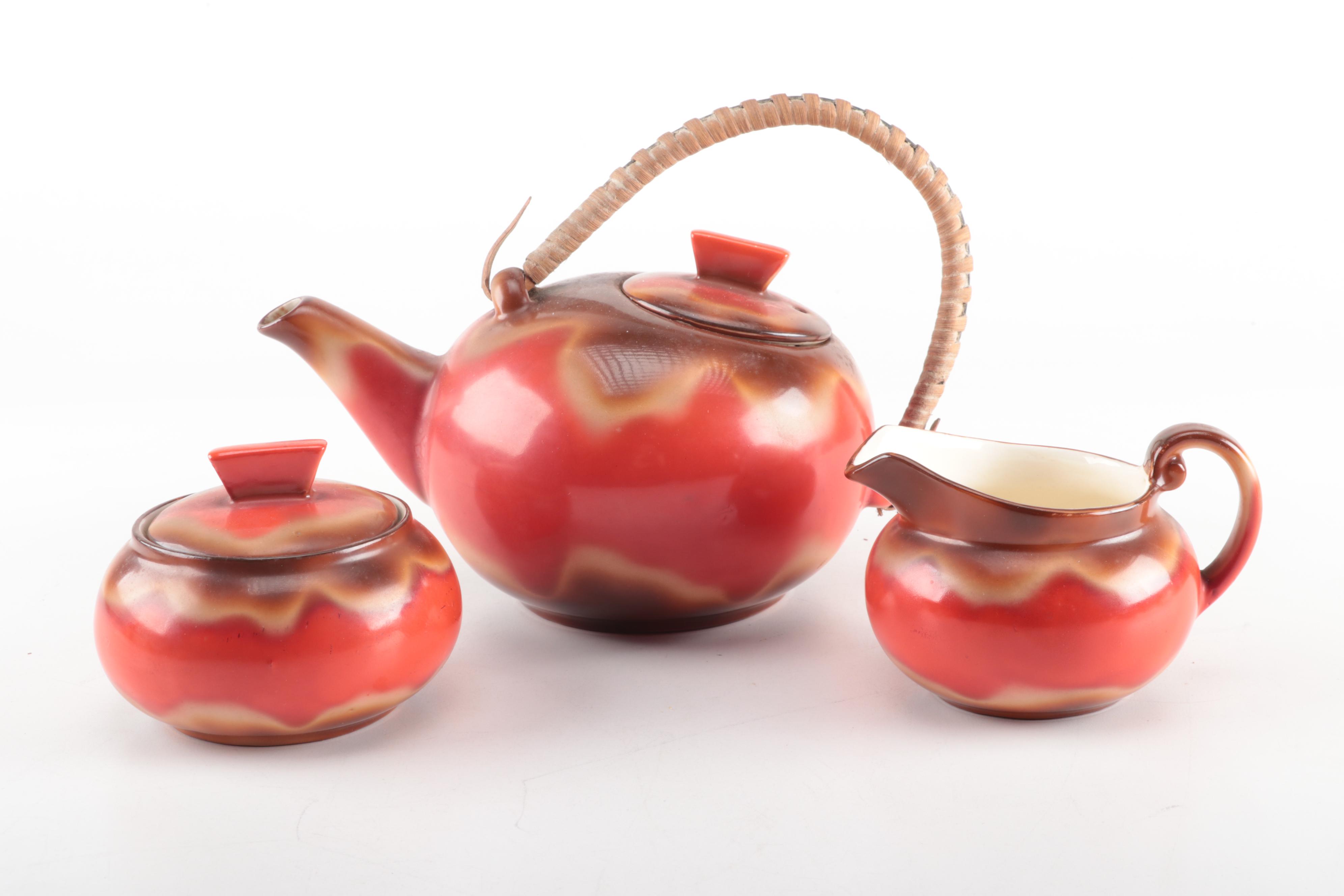 Mid Century European Ceramic Tea Set | EBTH