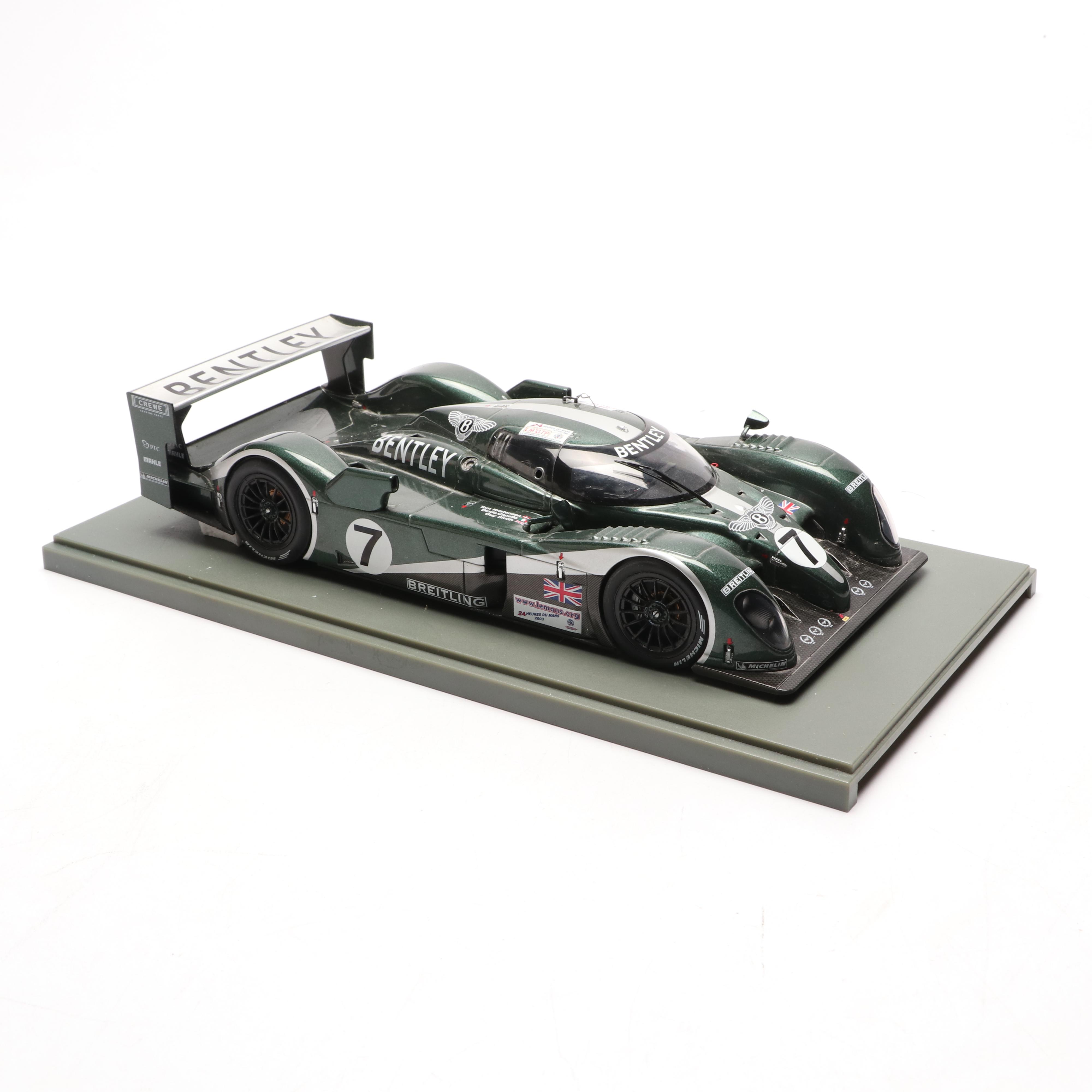 2003 Resin Bentley Model Car, Atlantis Crystal Talbot Lago Paperweight ...