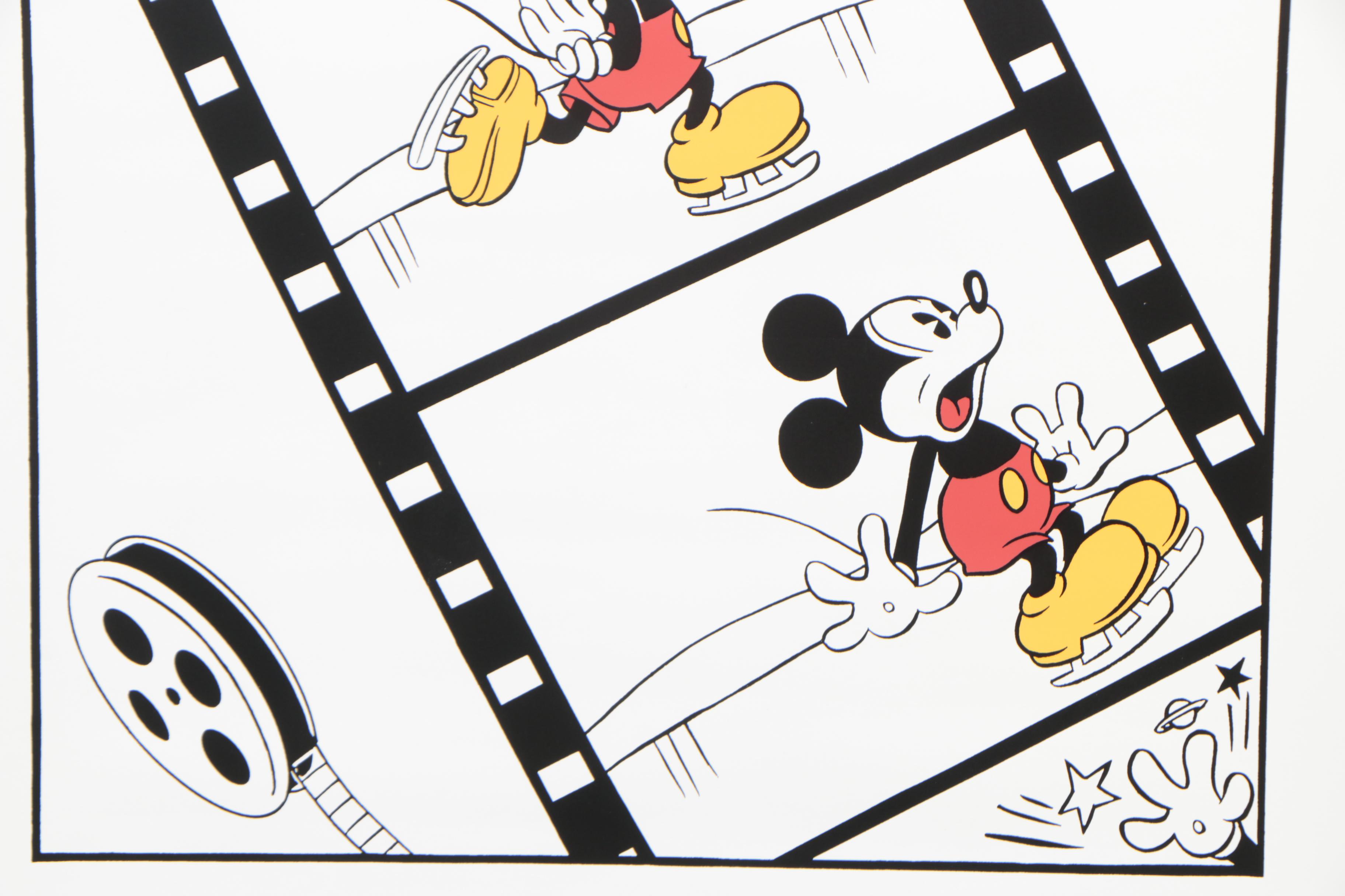 Sowa and Reiser Serigraph of Mickey Mouse | EBTH