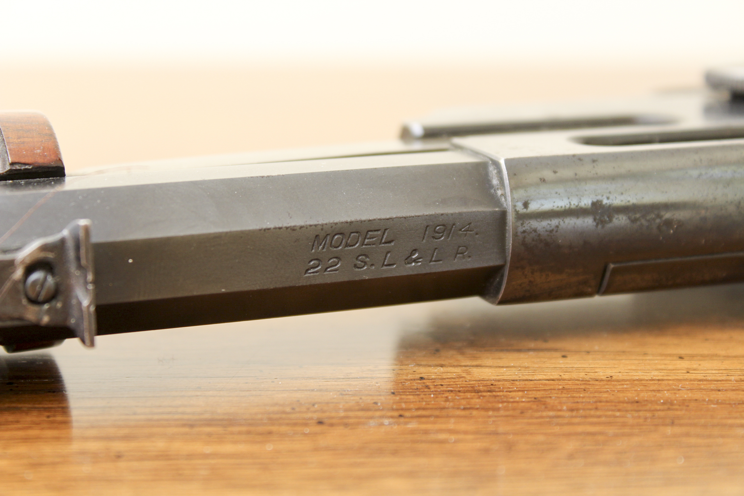 Savage Arms Model 1914 .22 Caliber Pump Action Auto Loader Rifle | EBTH