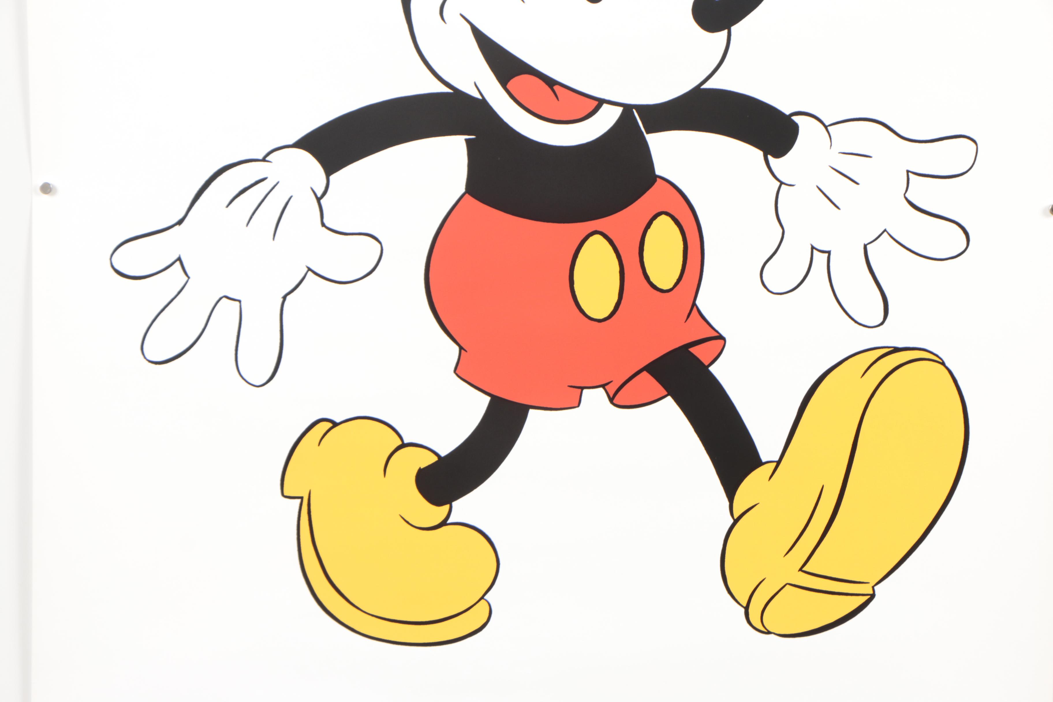 Sowa and Reiser Serigraph of Mickey Mouse | EBTH