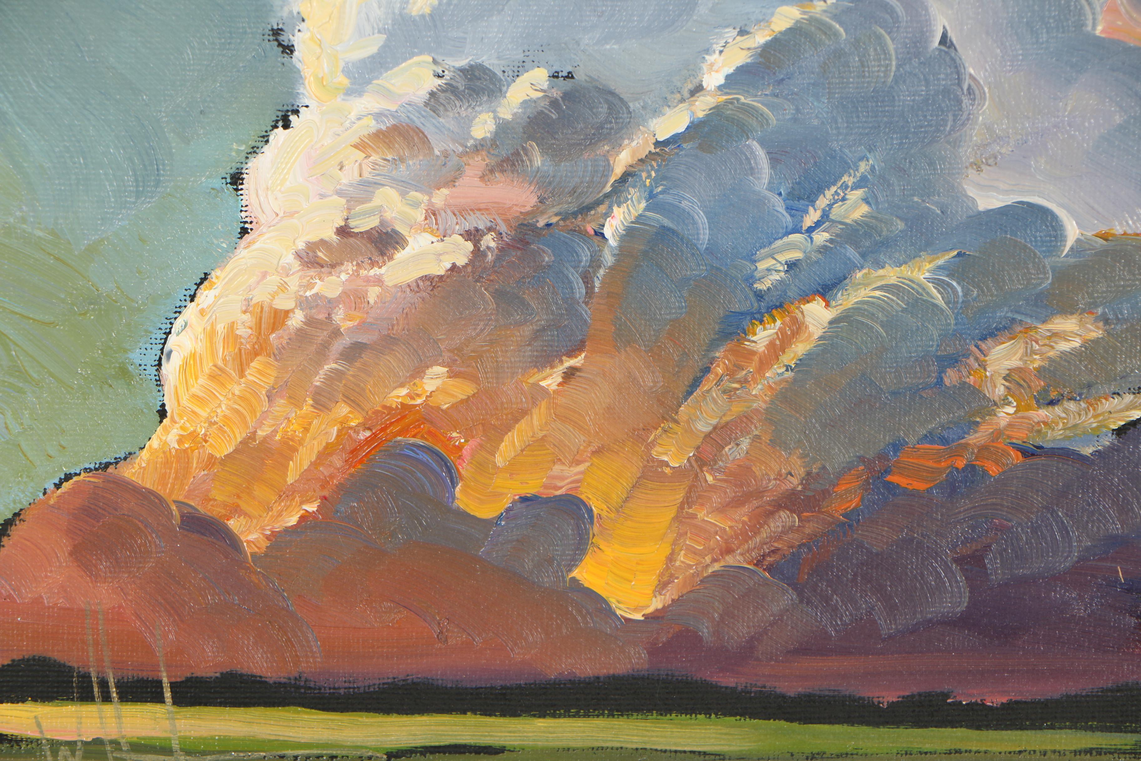 William Hawkins Oil Painting | EBTH