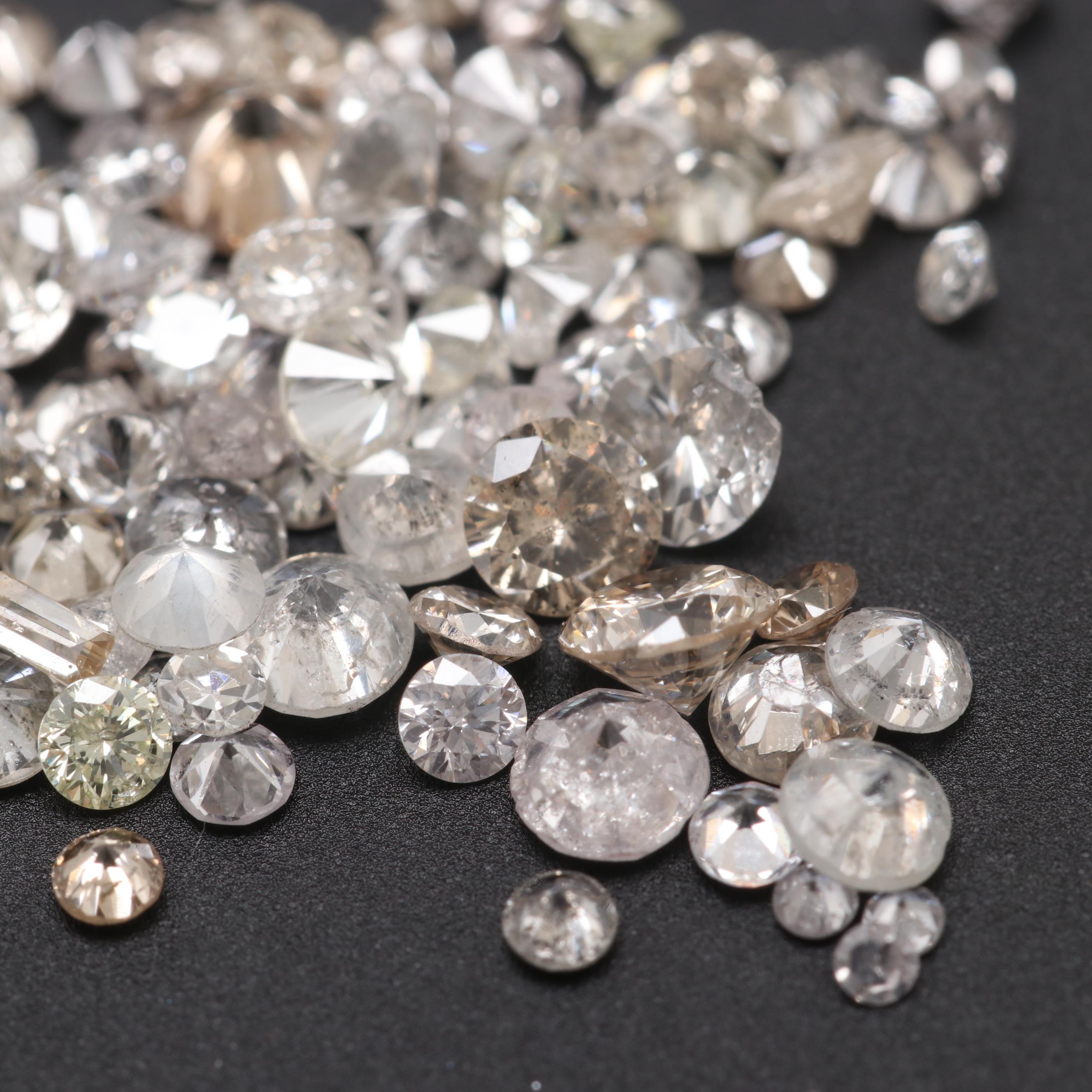 Loose 3.59 CTW Diamond Assortment | EBTH