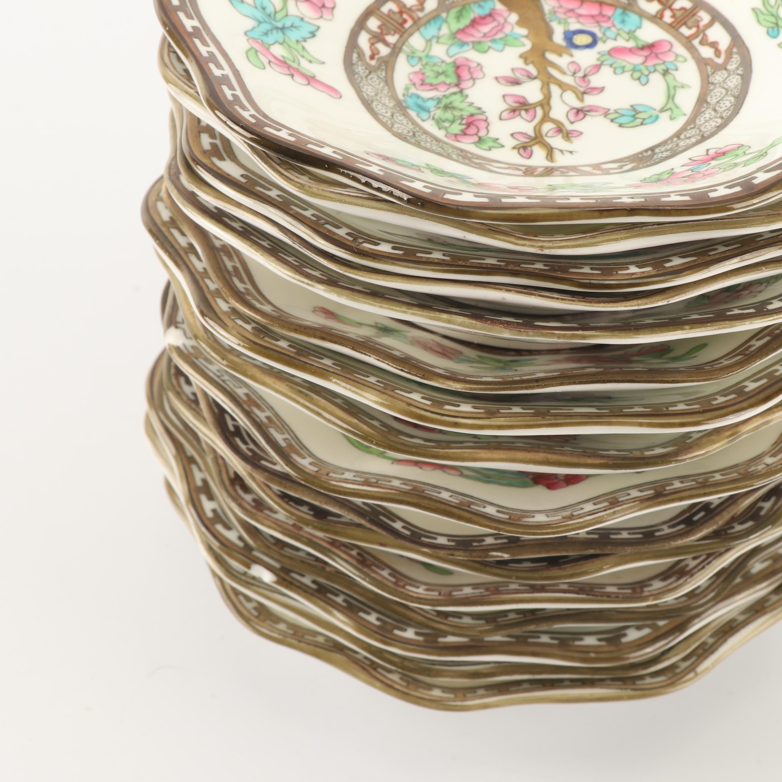 Coalport "Indian Tree" Bone China Dinnerware, c. 1891-1920 | EBTH