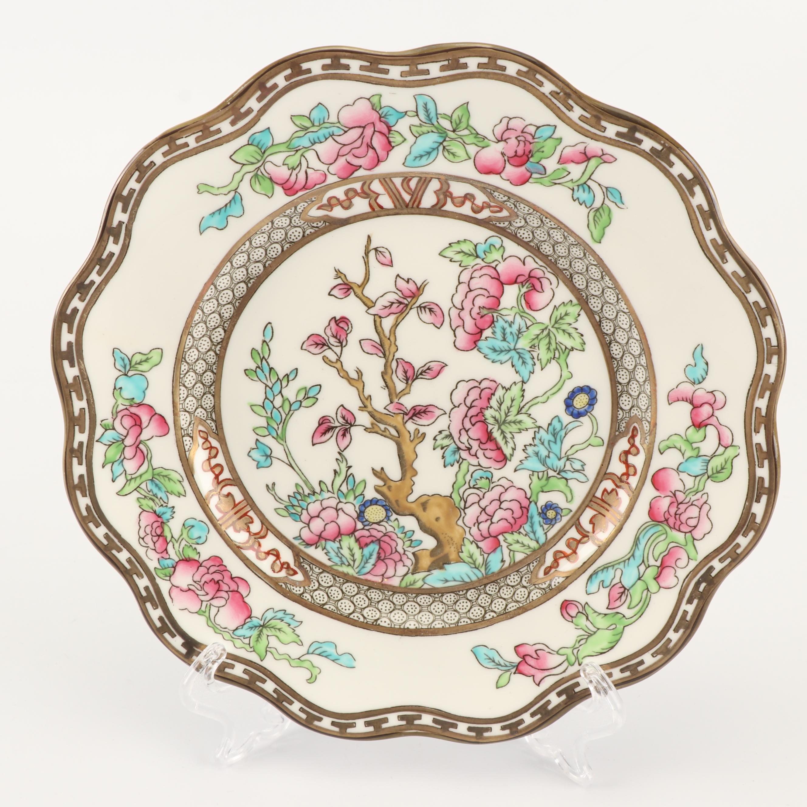Coalport "Indian Tree" Bone China Dinnerware, c. 1891-1920 | EBTH
