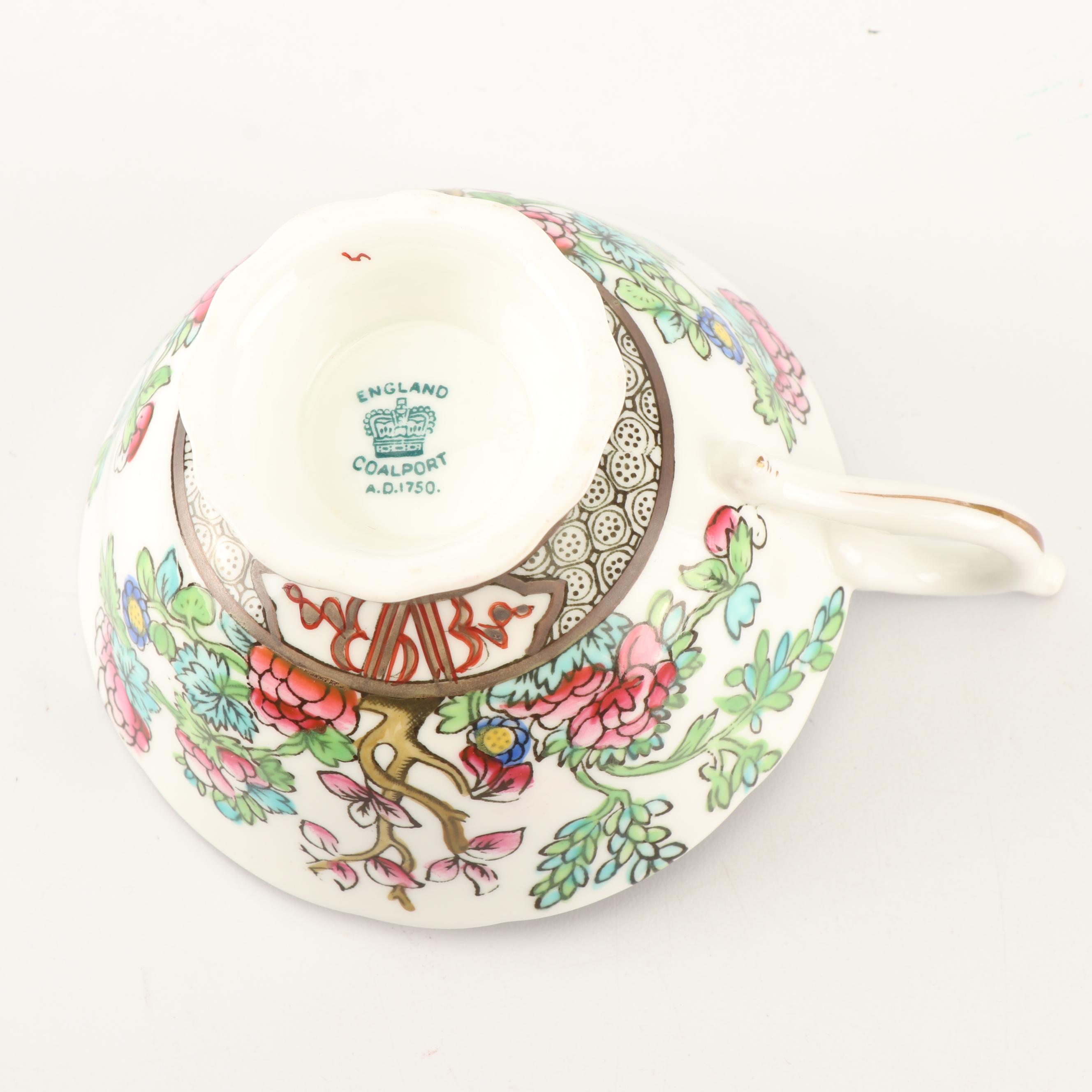 Coalport "Indian Tree" Bone China Dinnerware, c. 1891-1920 | EBTH