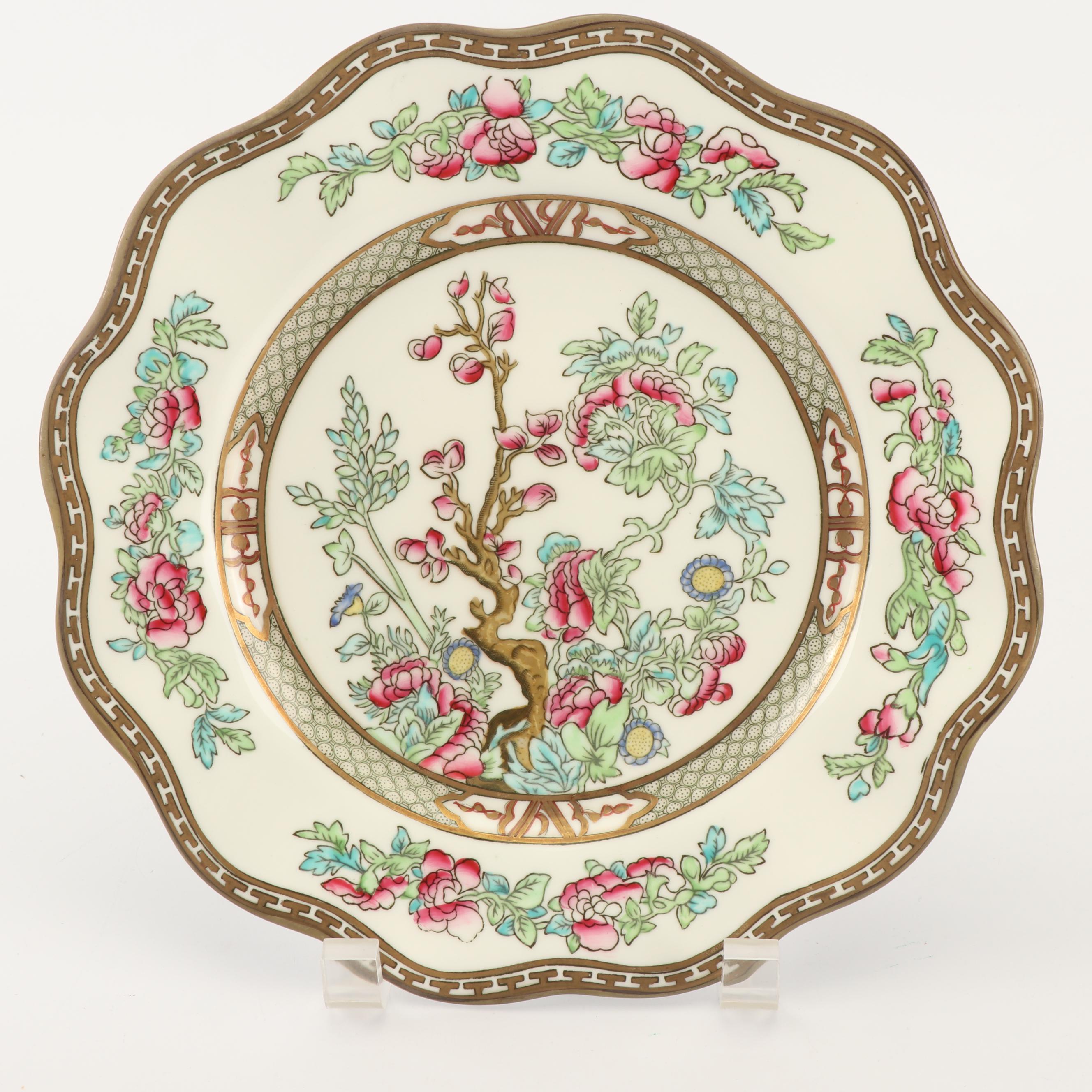 Coalport "Indian Tree" Bone China Dinnerware, c. 1891-1920 | EBTH
