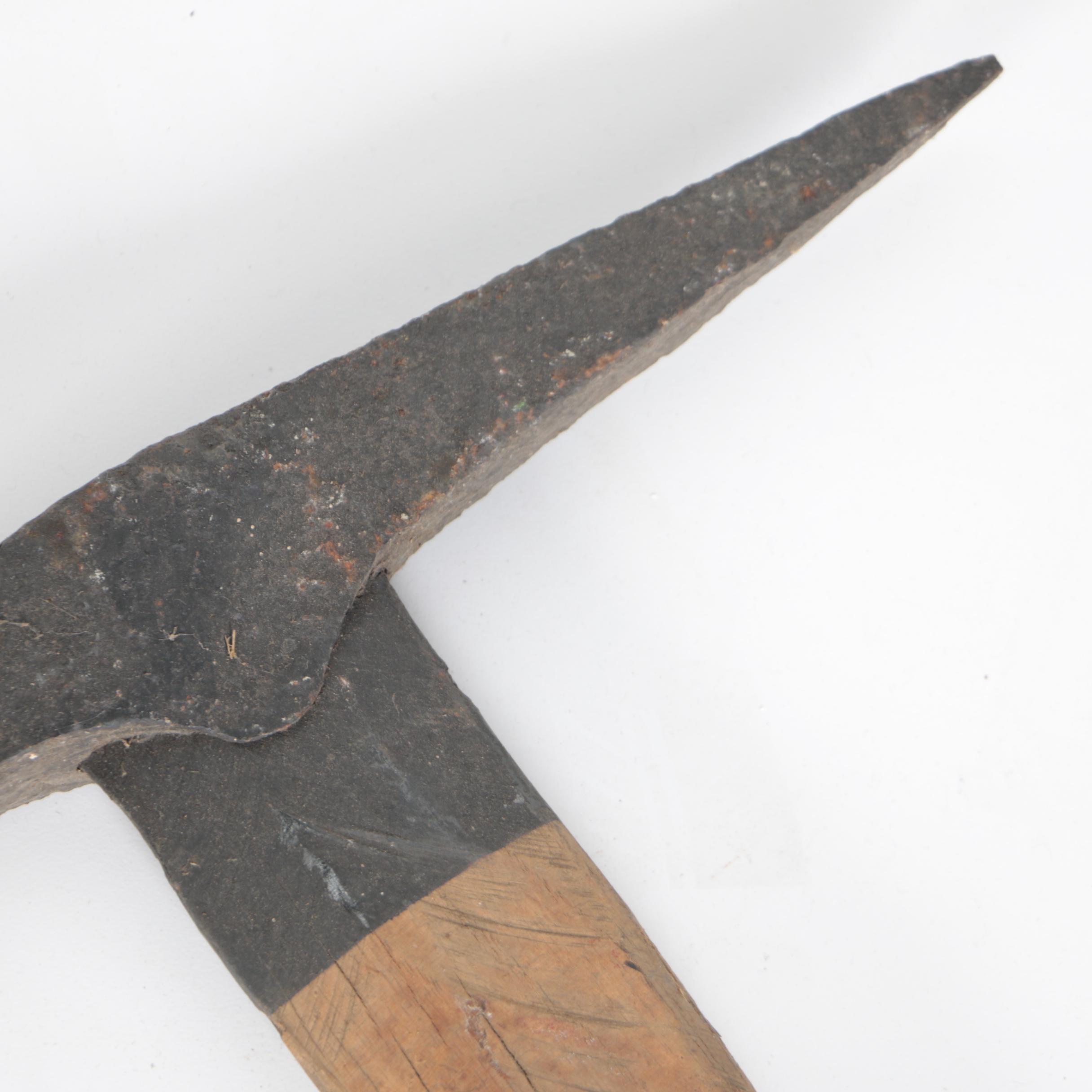 Antique Cast Iron Pickaxe | EBTH