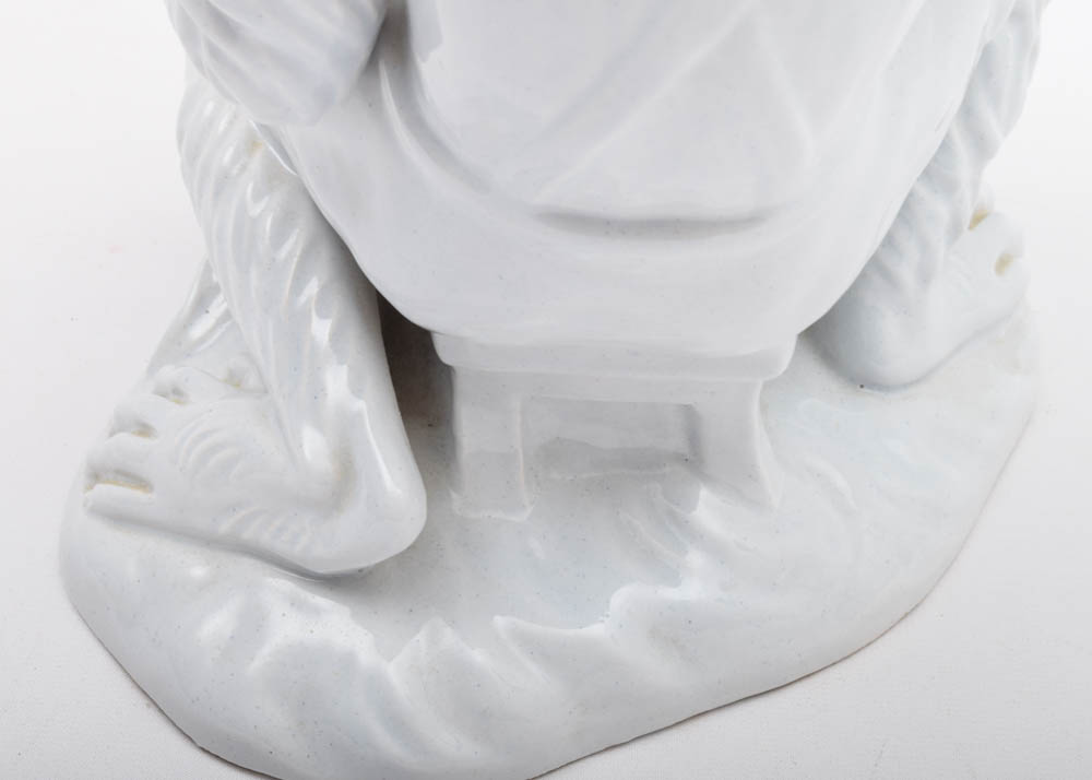 Italian Ceramic Monkey Drummer Figurine | EBTH