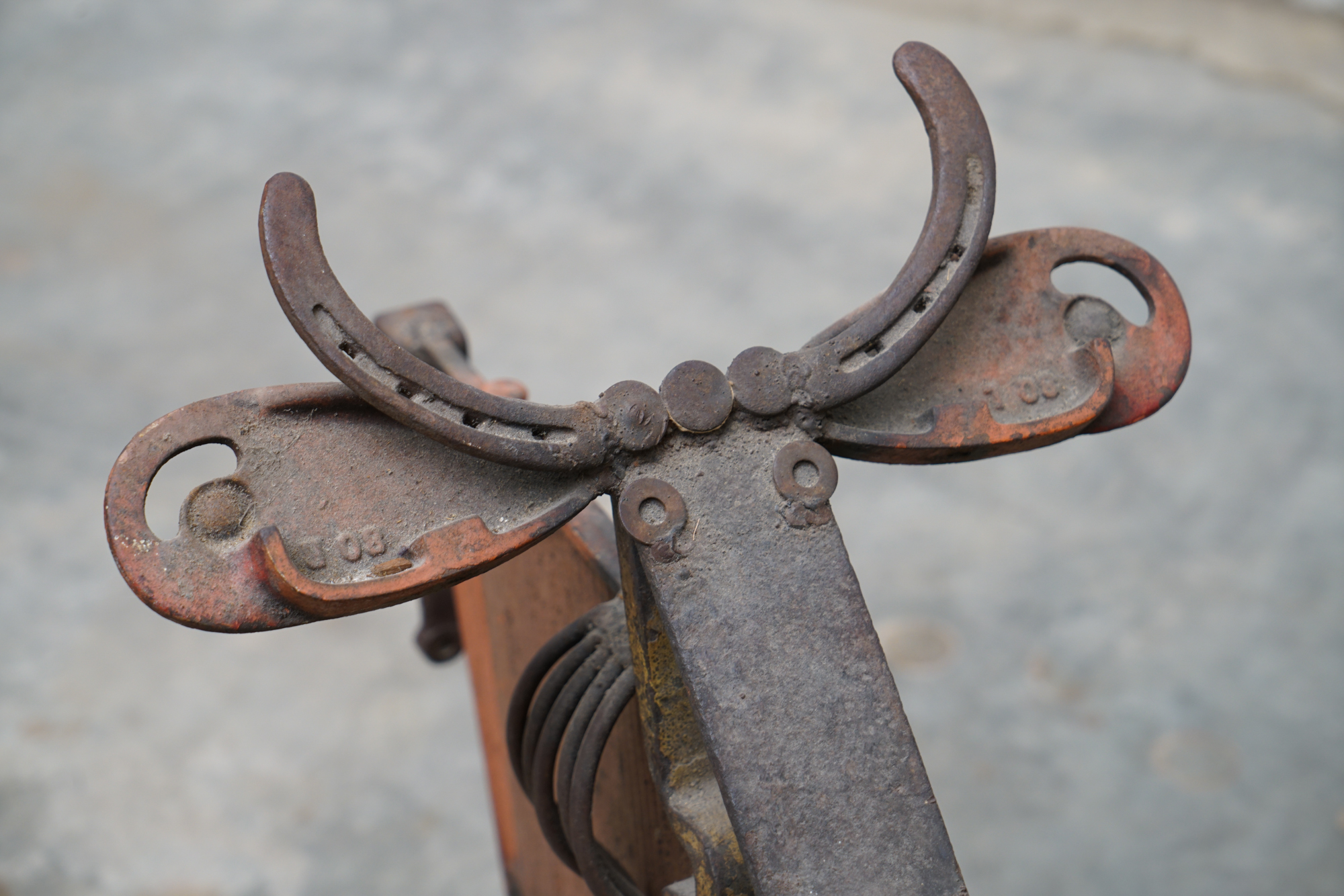 Bill Heise Welded Metal Cow Sculpture | EBTH