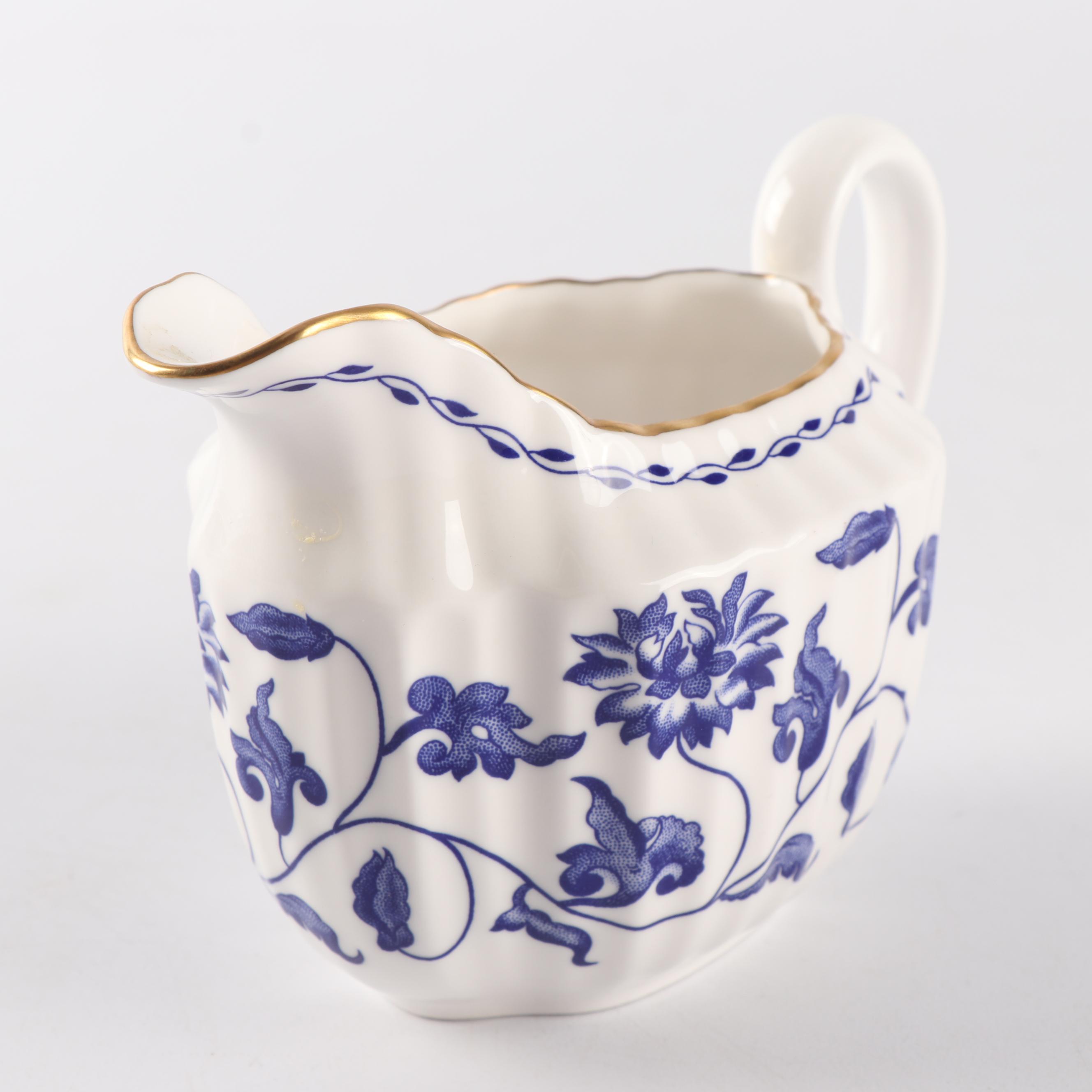 Spode Porcelain "Colonel-Blue" Part Tea Service | EBTH