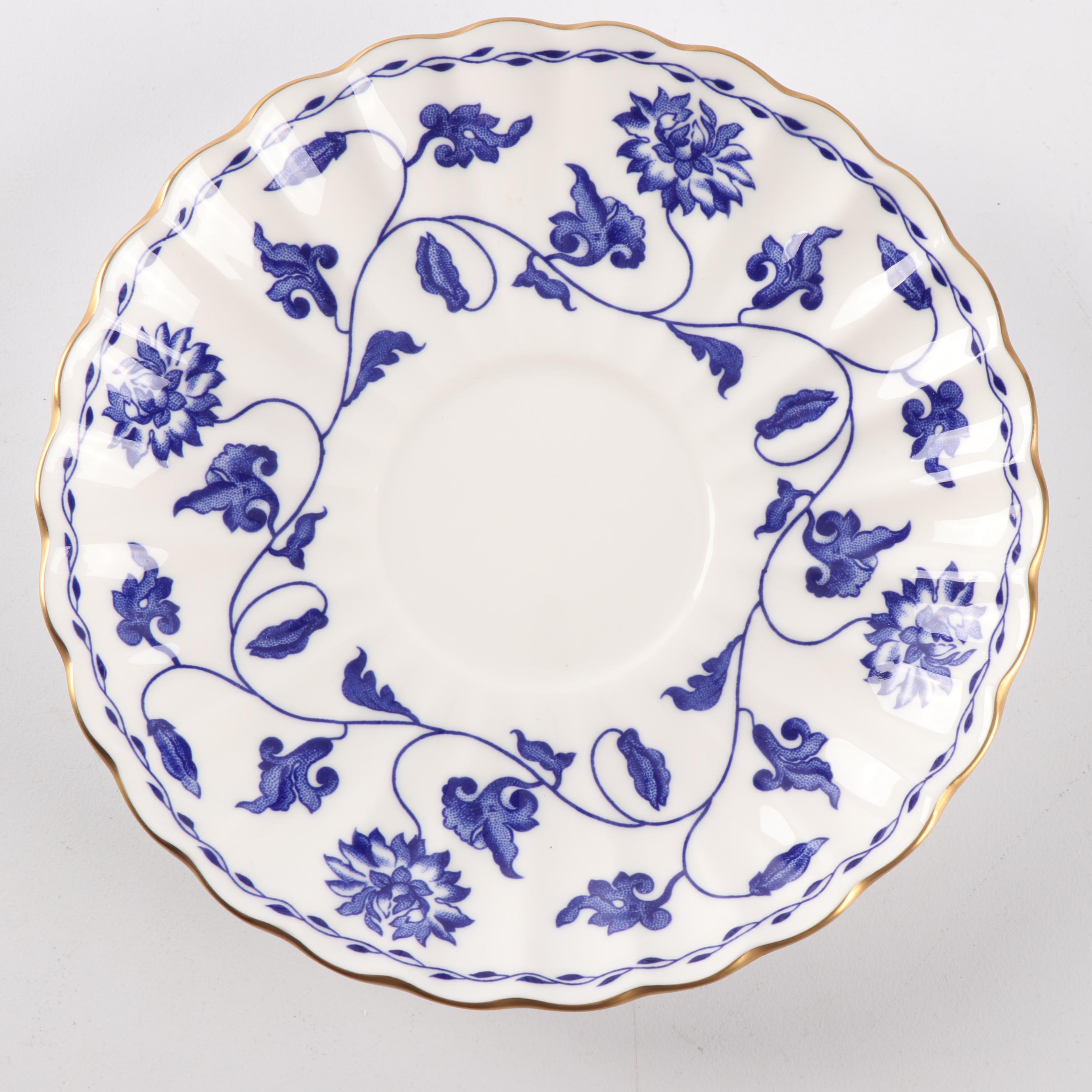 Spode Porcelain "Colonel-Blue" Part Tea Service | EBTH