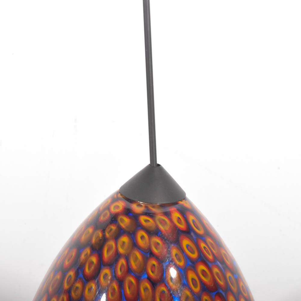 Encompass Lighting Art Glass Pendant Chandelier | EBTH